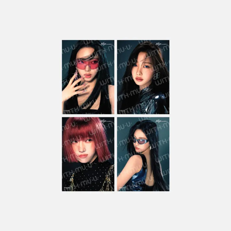 aespa Whiplash Official Merchandise - A4 Photo – Choice Music LA