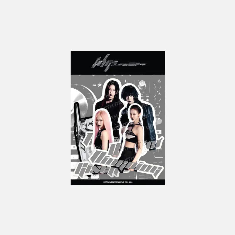 aespa Whiplash Official Merchandise - Removable Sticker – Choice Music LA