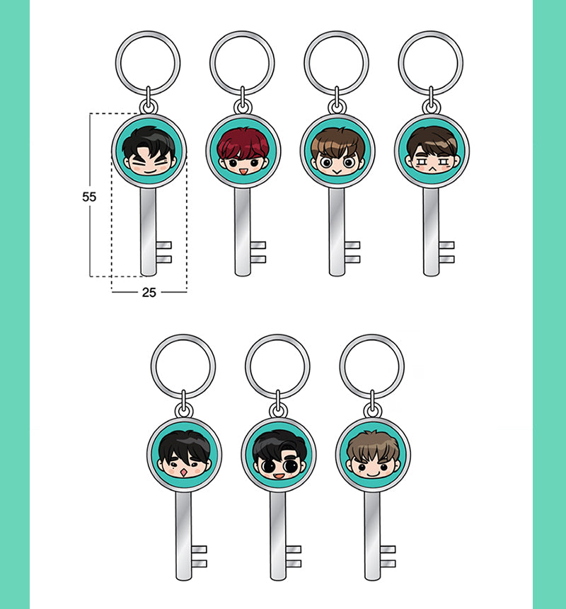 Got7 4th Fanmeeting Official Merchandise - Gotoon Keyring – Choice Music LA