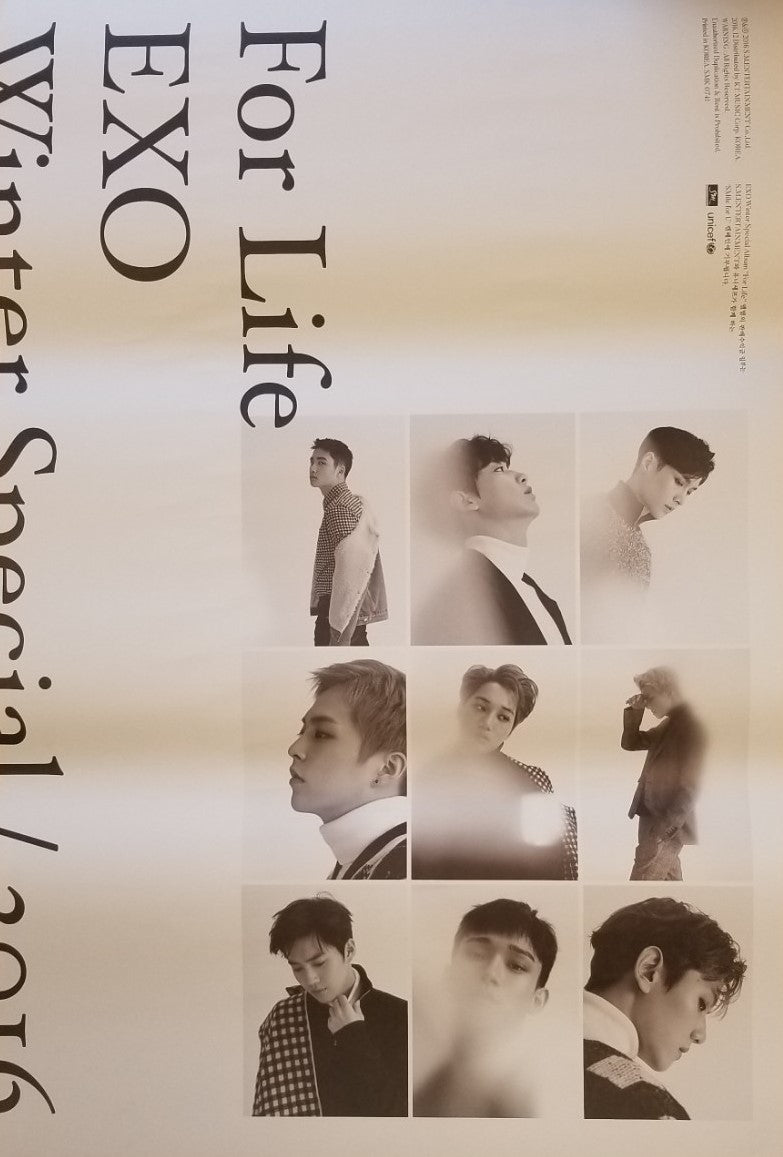 EXO 2016 Winter Special Official Poster Photo Concept 2 – Choice Music LA