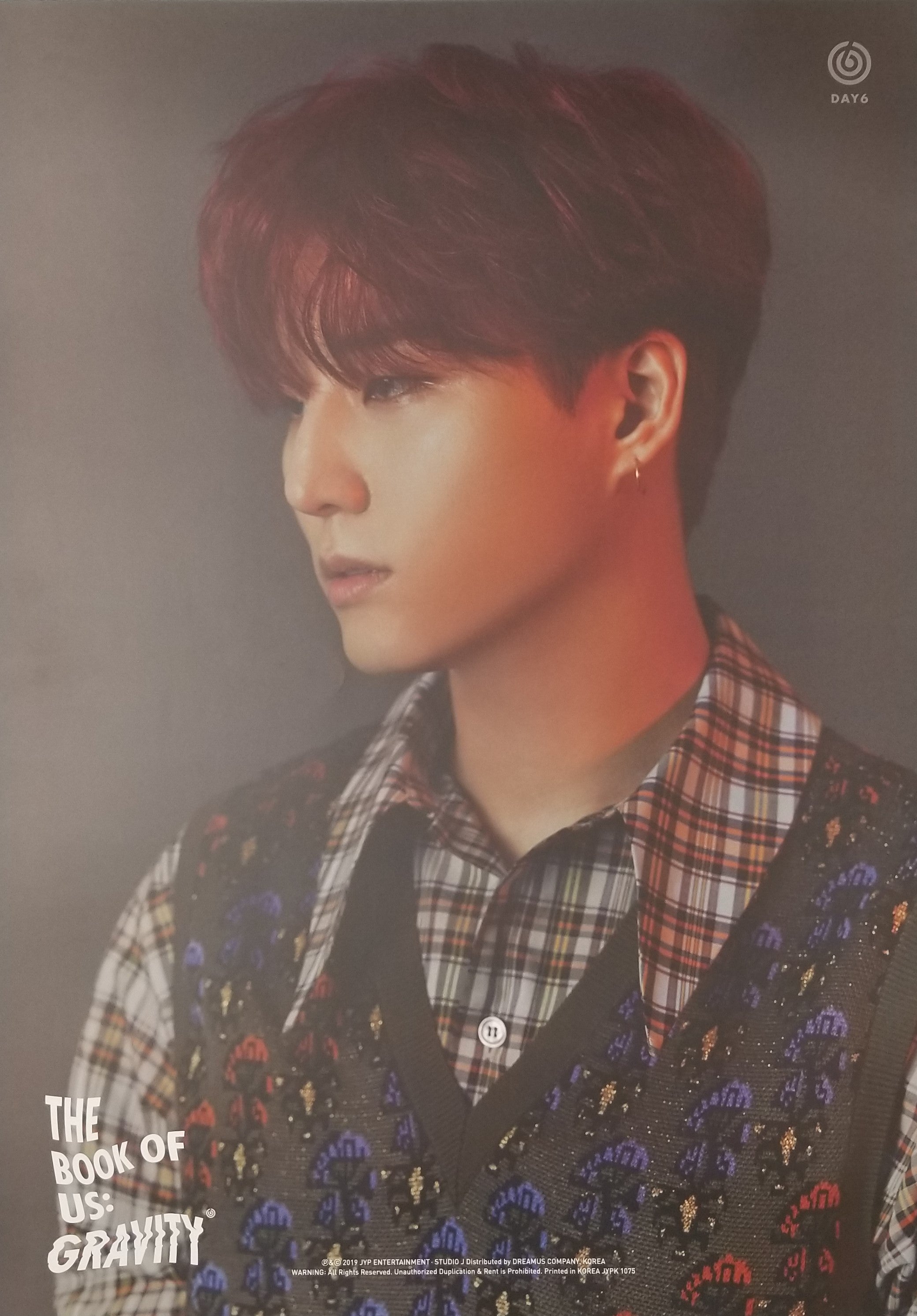 DAY6 5th Mini Album The Book of Us : Gravity Official Poster - Photo C ...