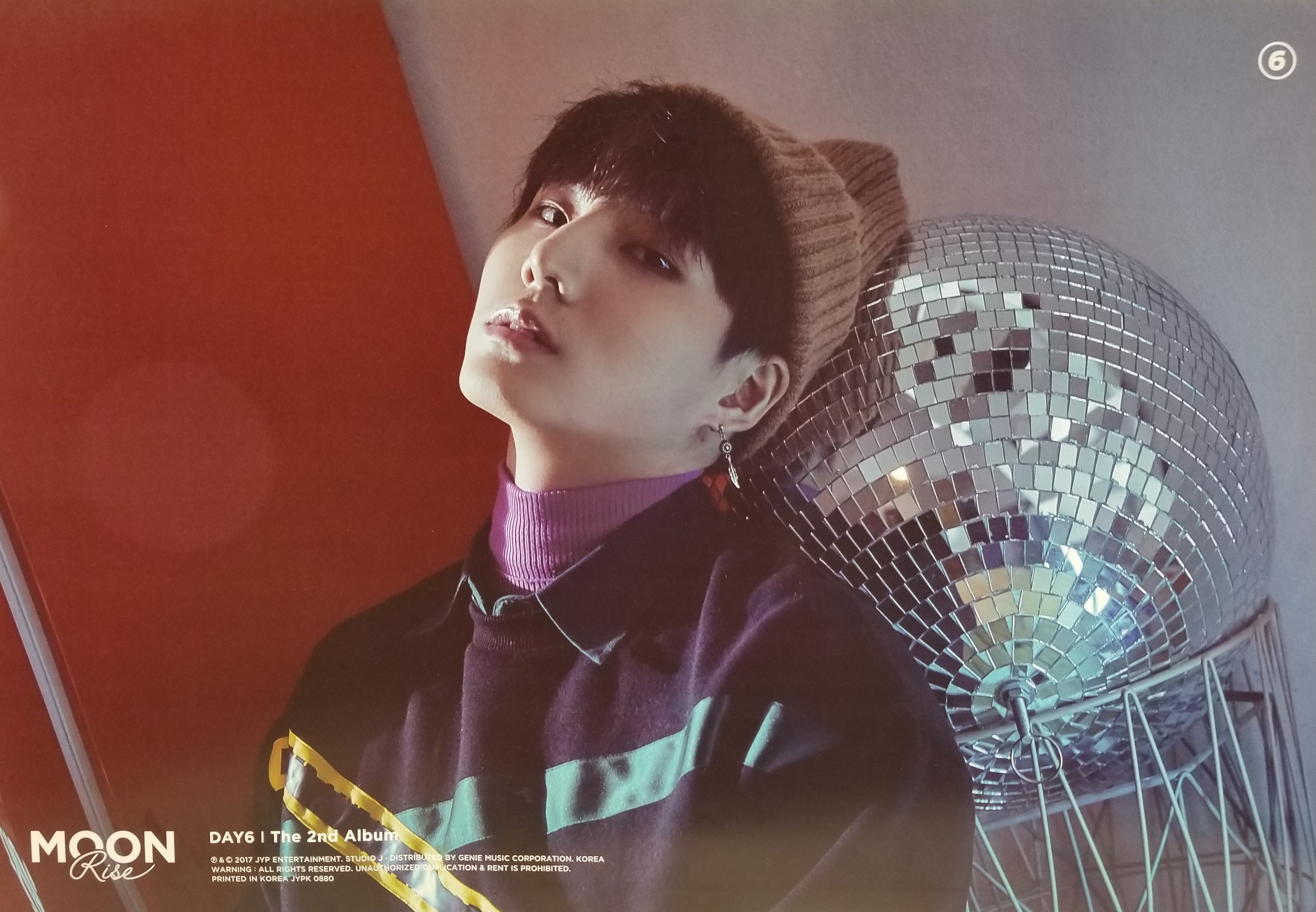 DAY6 2nd Album Moonrise Official Poster - Photo Concept Young K ...