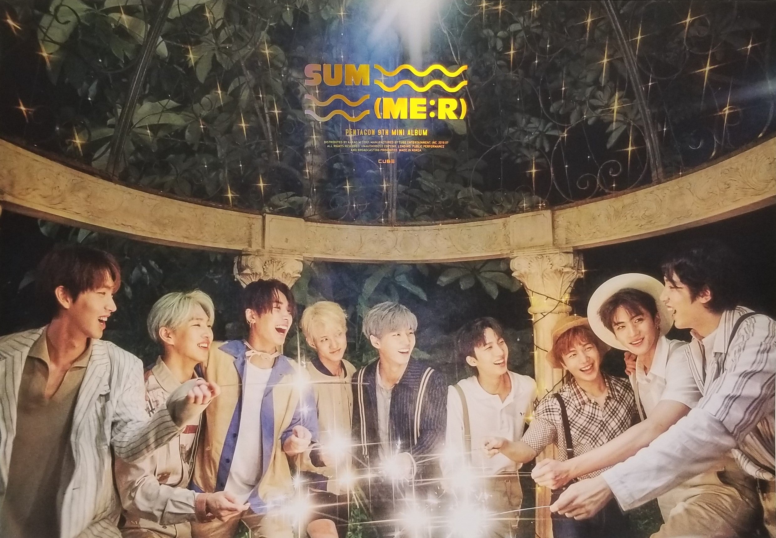 PENTAGON 9th Mini Album SUM (ME:R) Official Poster - Photo Concept 1 ...