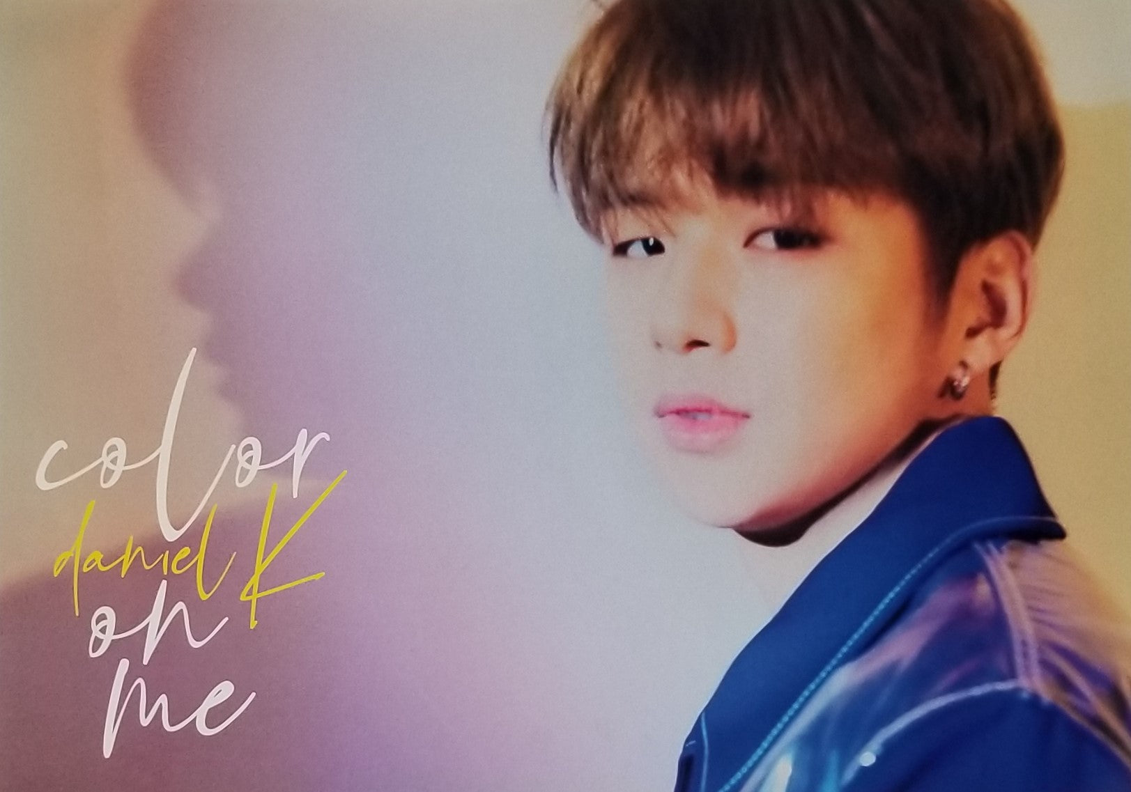 Kang Daniel 1st Mini Album COLOR ON ME Official Poster - Photo Concept ...