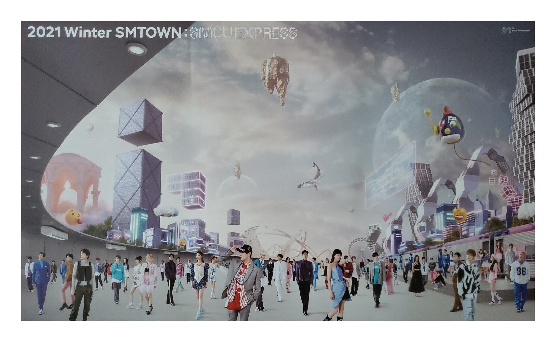 2021 Winter SM Town : SMCU Express Official Poster - Photo Concept SM ...