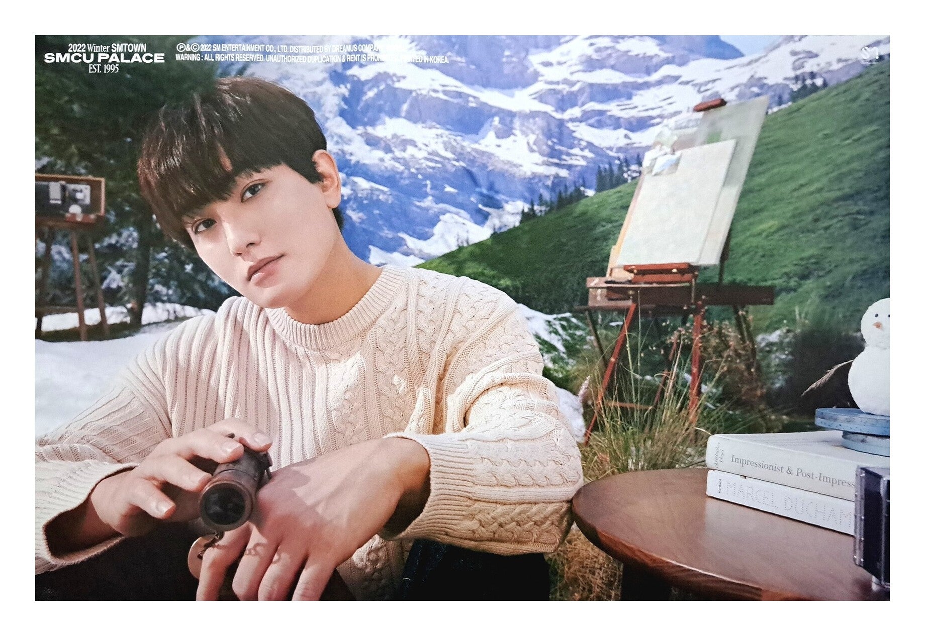 2022 Winter SM Town : SMCU Palace Official Poster - Photo Concept Kang ...