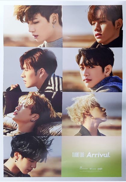 GOT7 Flight Log : ARRIVAL Official Poster - Photo Concept Ever – Choice ...