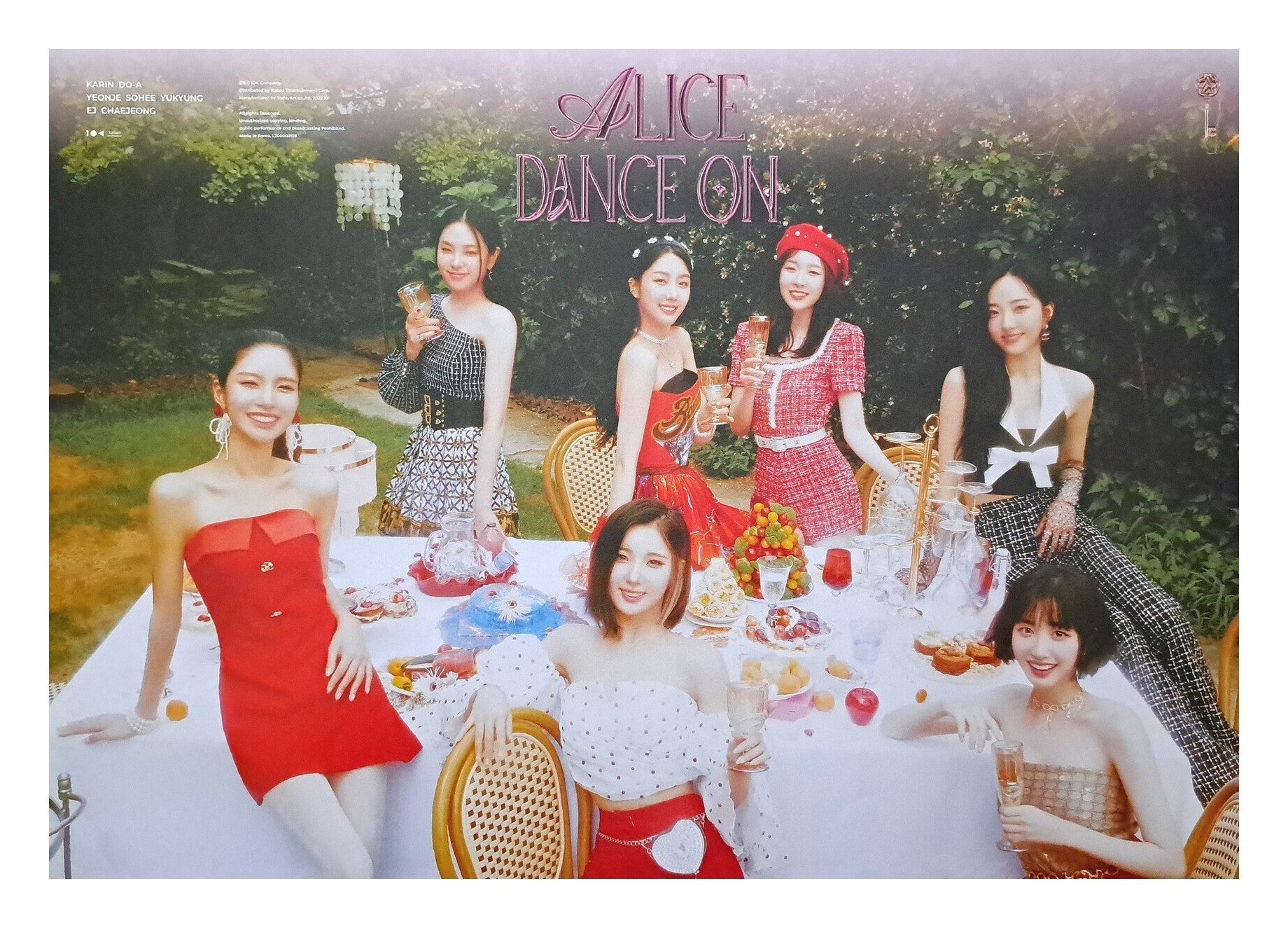Alice Single Album Dance On Official Poster - Photo Concept 1 – Choice ...