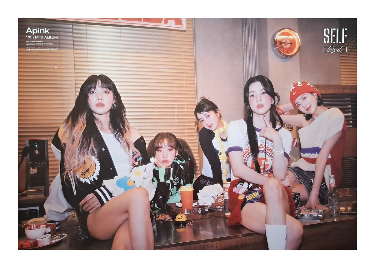 Apink 10th Mini Album Self Official Poster - Photo Concept Real ...