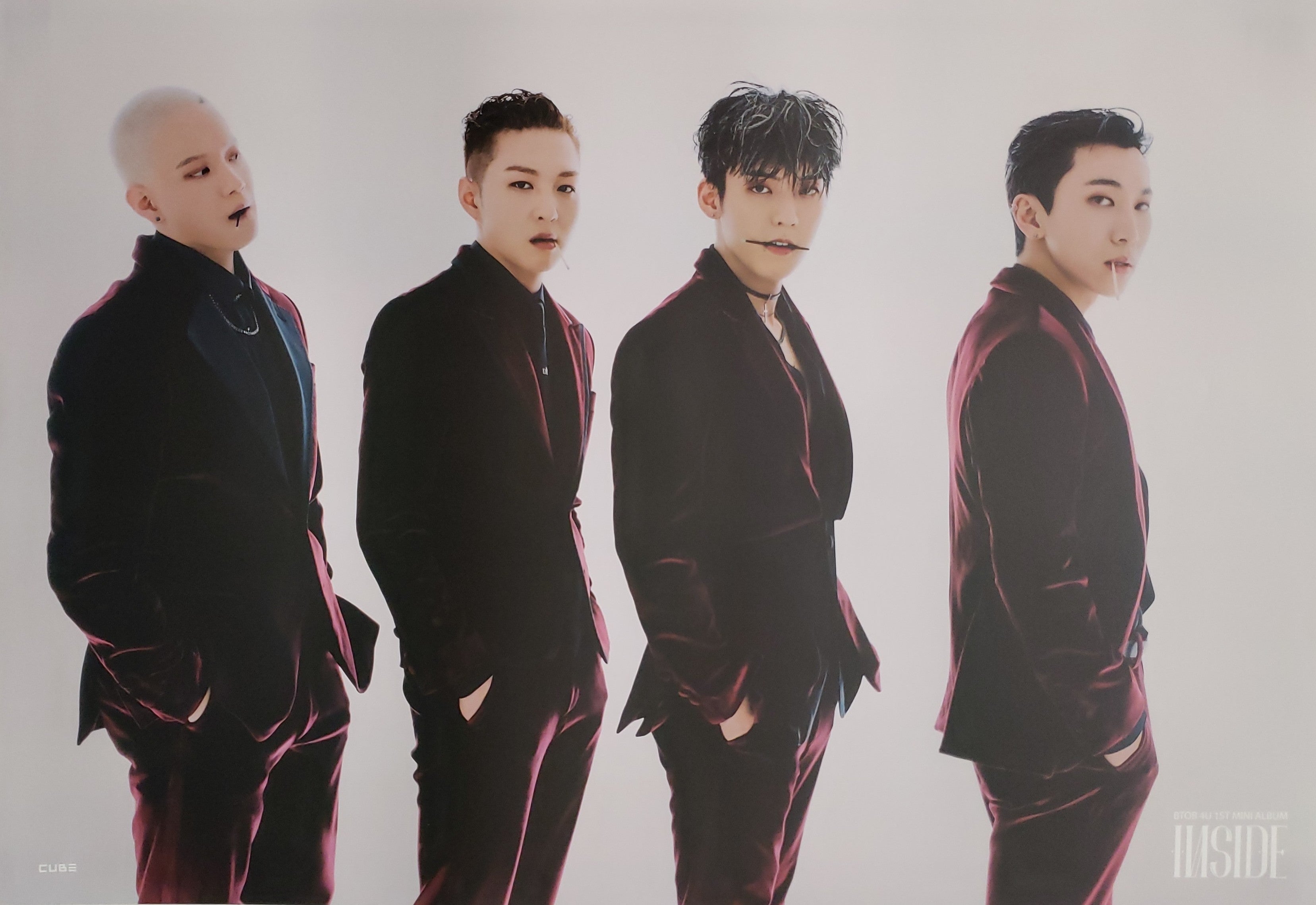 BTOB 4U 1st Mini Album INSIDE Official Poster - Photo Concept 4 – Choice Music LA