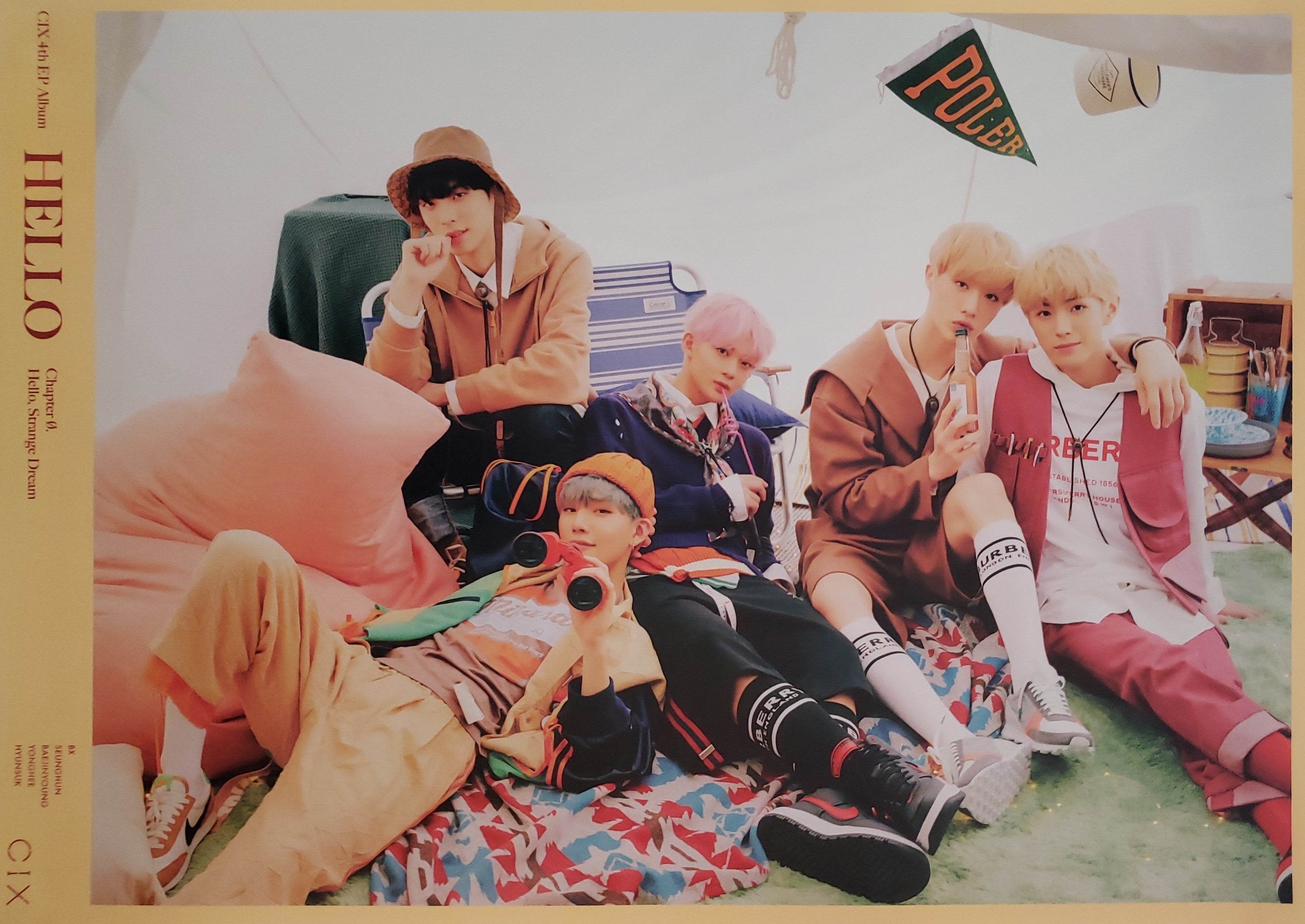 CIX 4th Mini Album HELLO Chapter Ø. Hello, Strange Dream Official Post ...