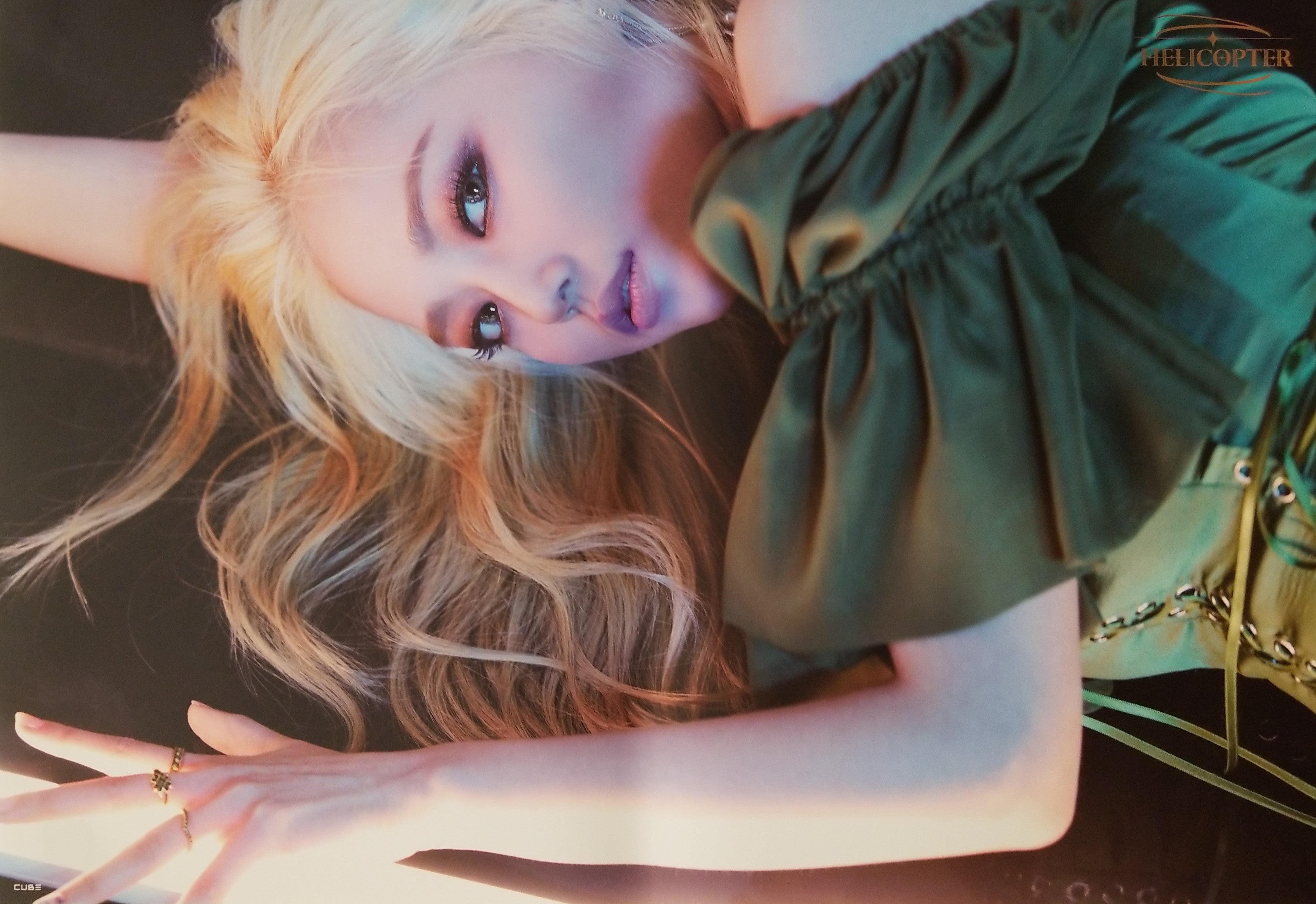 CLC Single Album Helicopter Official Poster - Photo Concept Yeeun ...