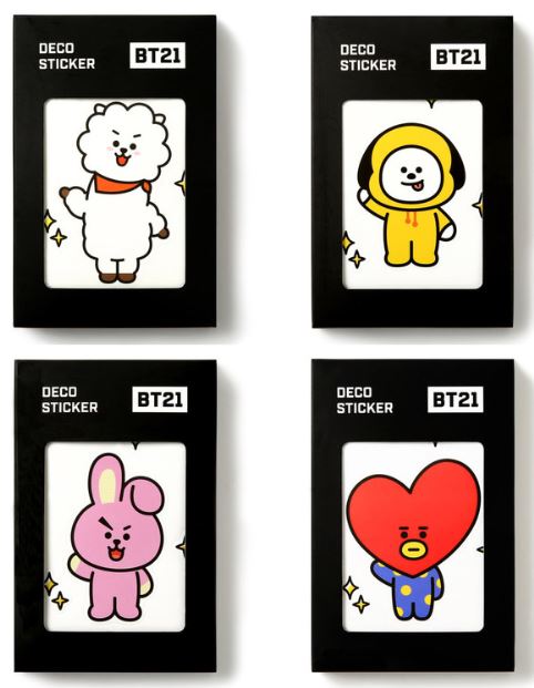 BT21 Official Goods - Deco Sticker – Choice Music LA