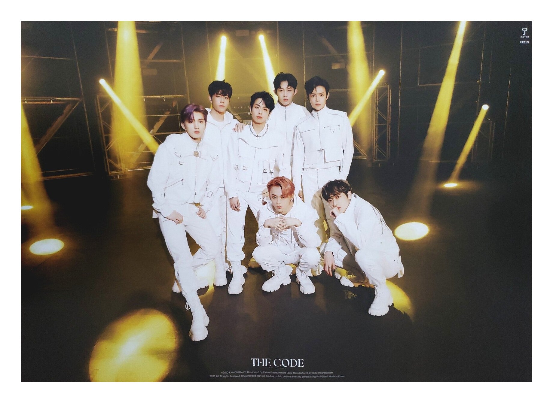 Ciipher 3rd Mini Album The Code Official Poster - Photo Concept 1 ...