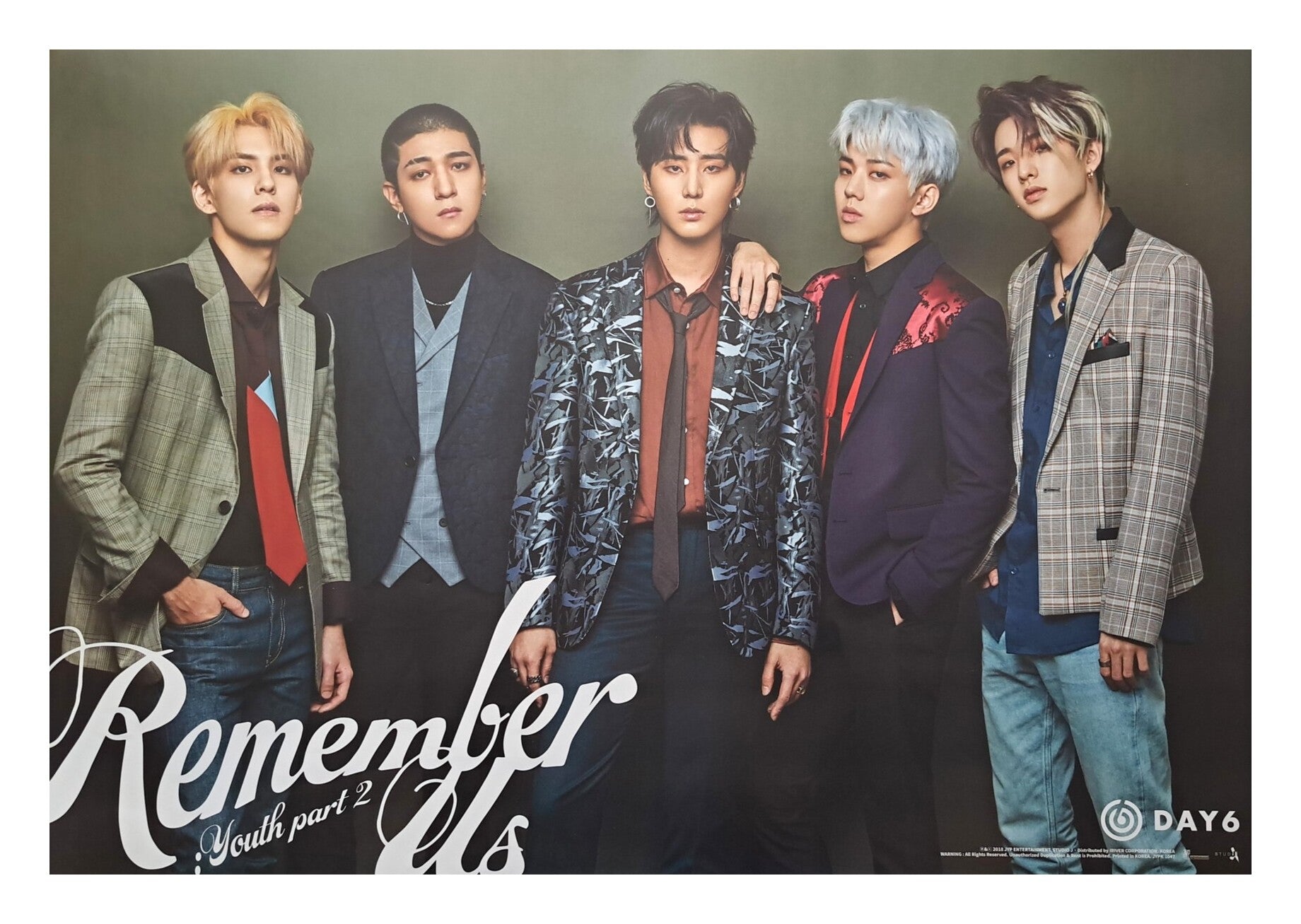 DAY6 4th Mini Album Remember Us : Youth Part 2 Official Poster - Photo – Choice Music LA
