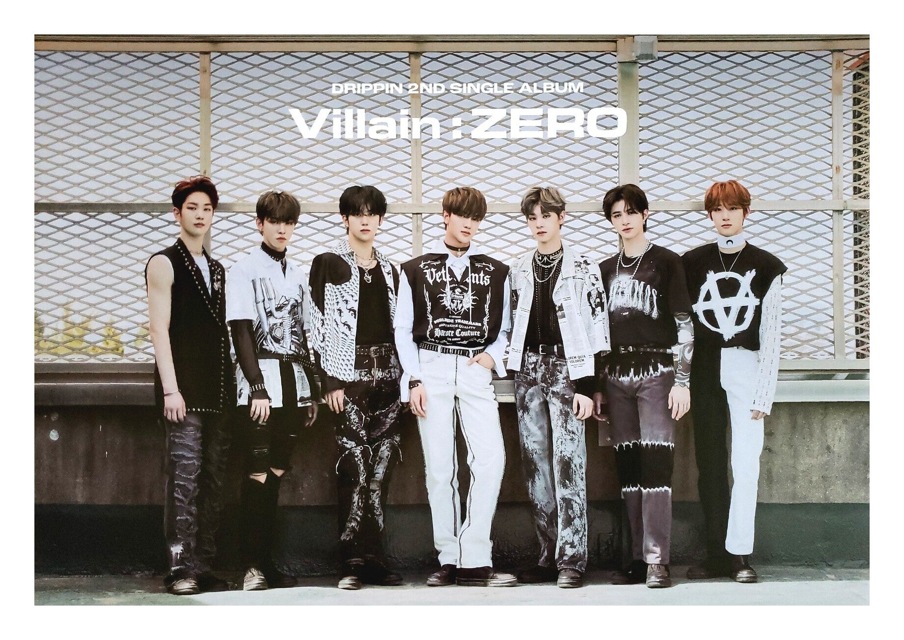 Drippin 2nd Single Album Villain : Zero Official Poster - Photo Concep ...