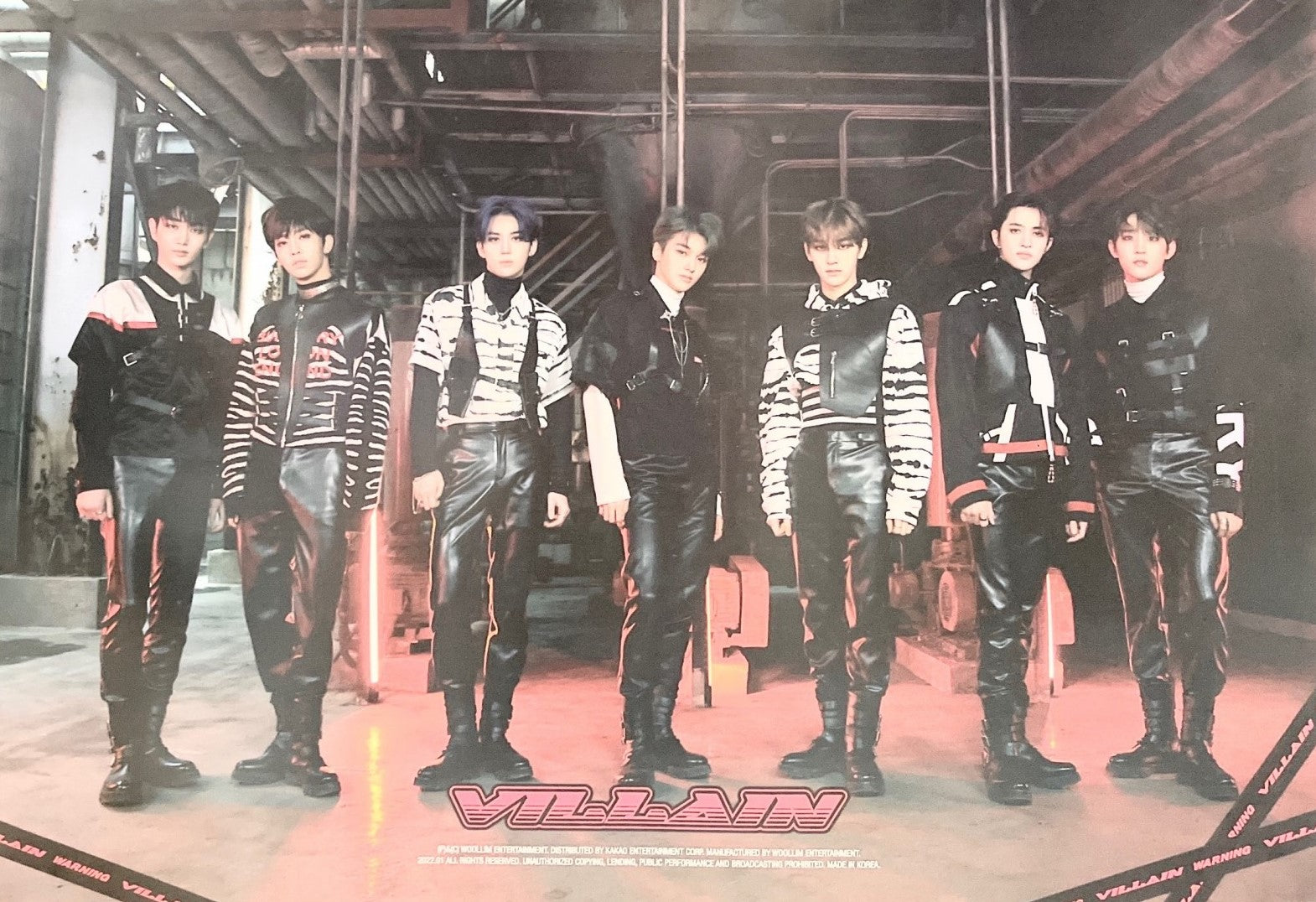 Drippin 3rd Mini Album Villain Official Poster - Photo Concept A ...