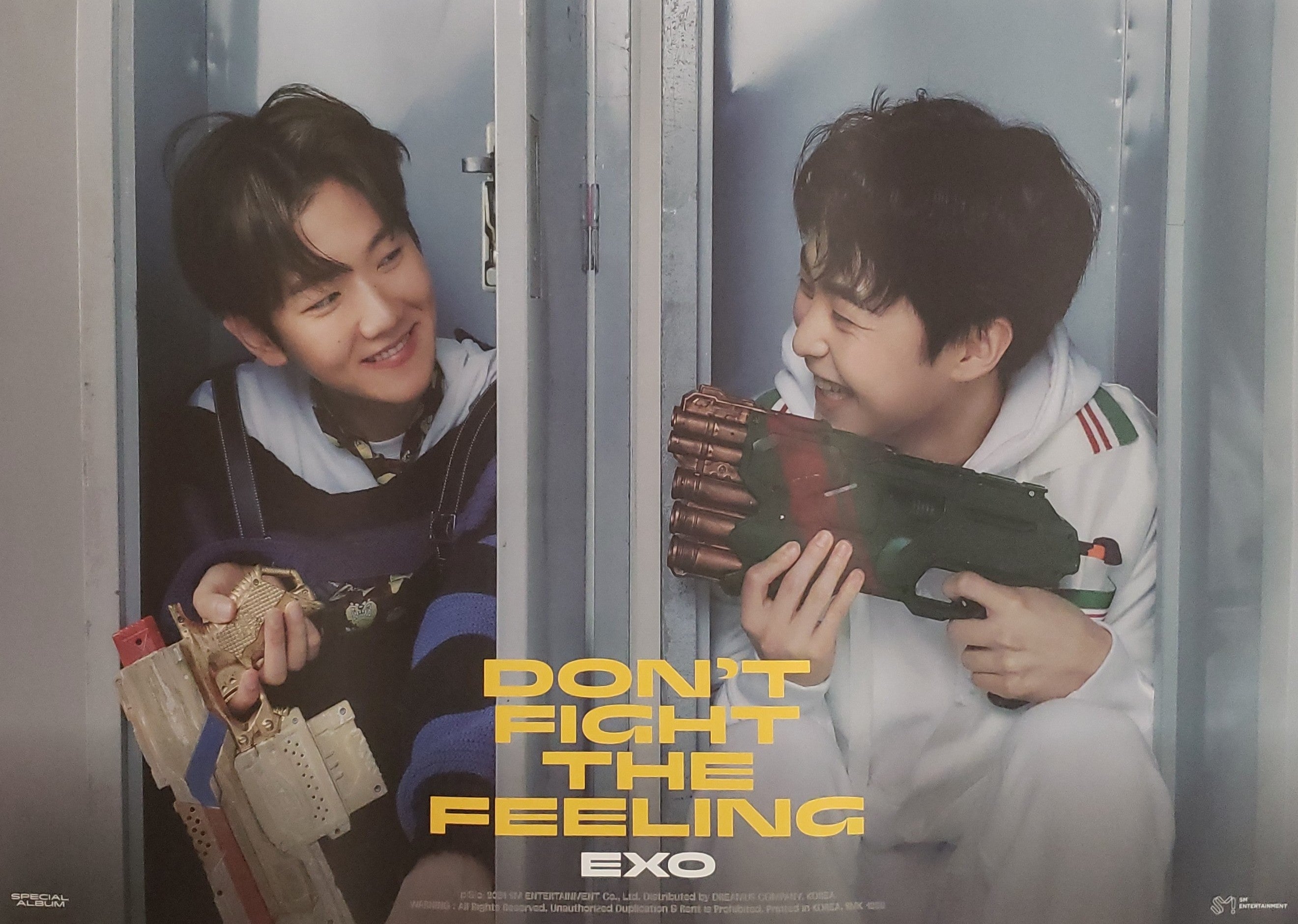 EXO SPECIAL ALBUM DON'T FIGHT THE FEELING (EXPANSION VER) Official Pos ...