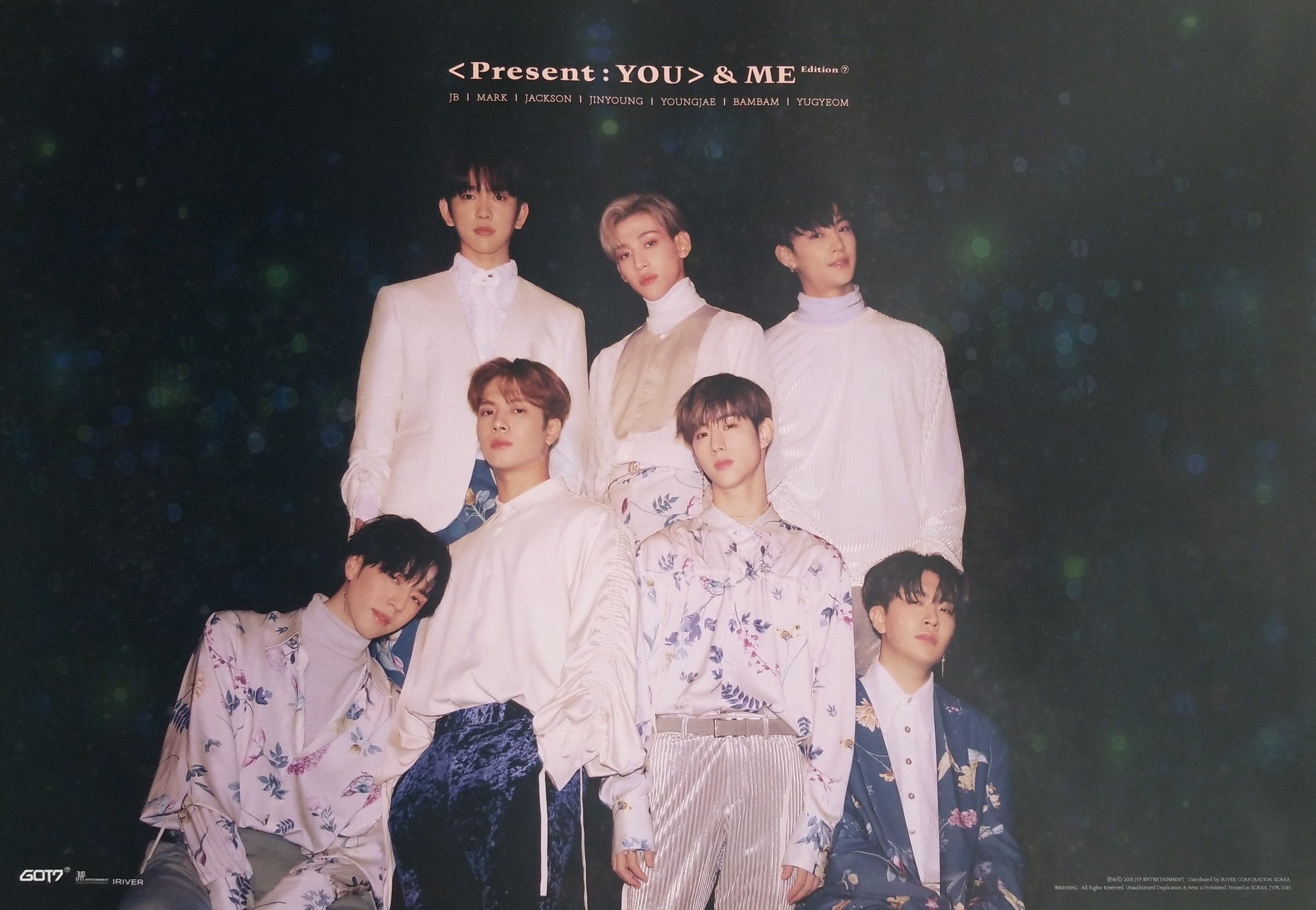 GOT7 Present You and Me Official Poster - Photo Concept 4 – Choice Music LA
