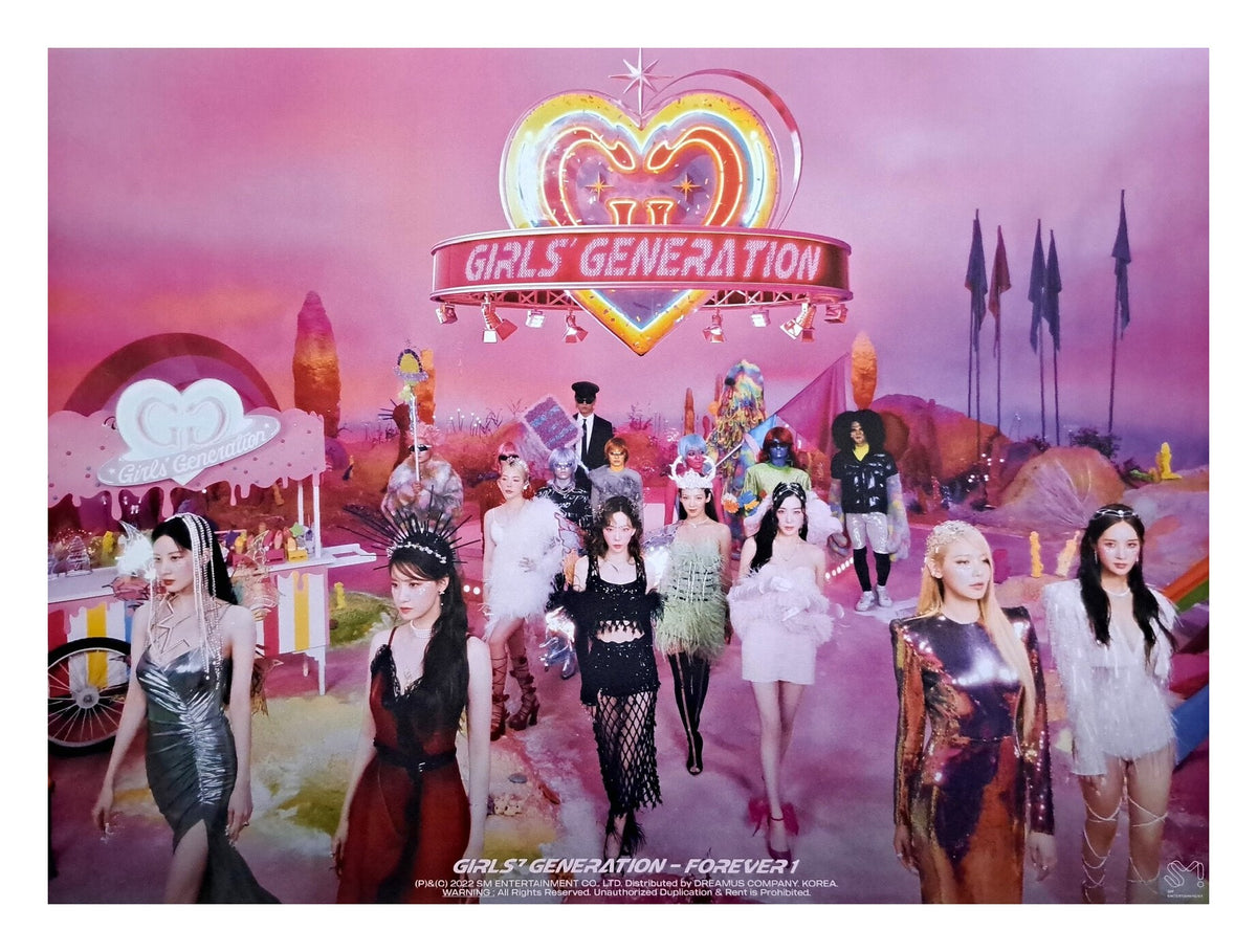 Girls' Generation 7th Album Forever 1 (Standard Edition) Official Post ...
