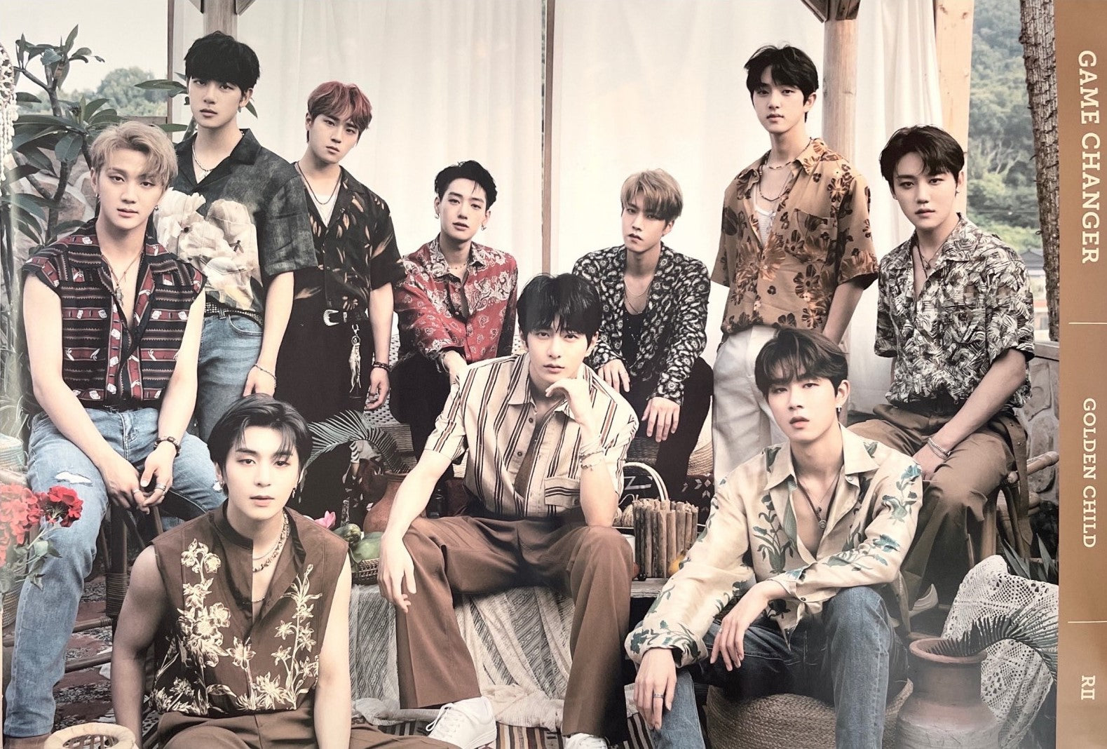 Golden Child 2nd Album Game Changer Official Poster - Photo Concept 1 ...
