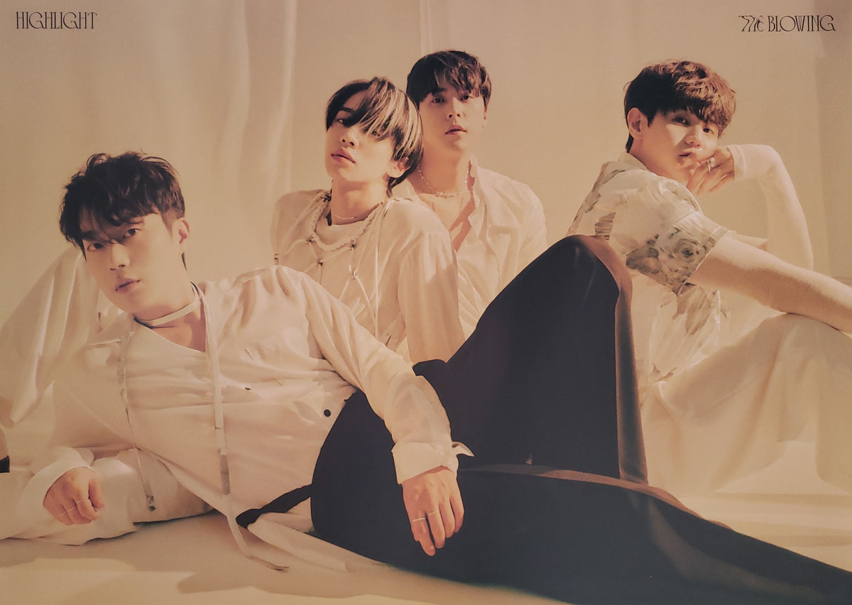 HIGHLIGHT 3RD MINI ALBUM THE BLOWING Official Poster - Photo Concept B ...