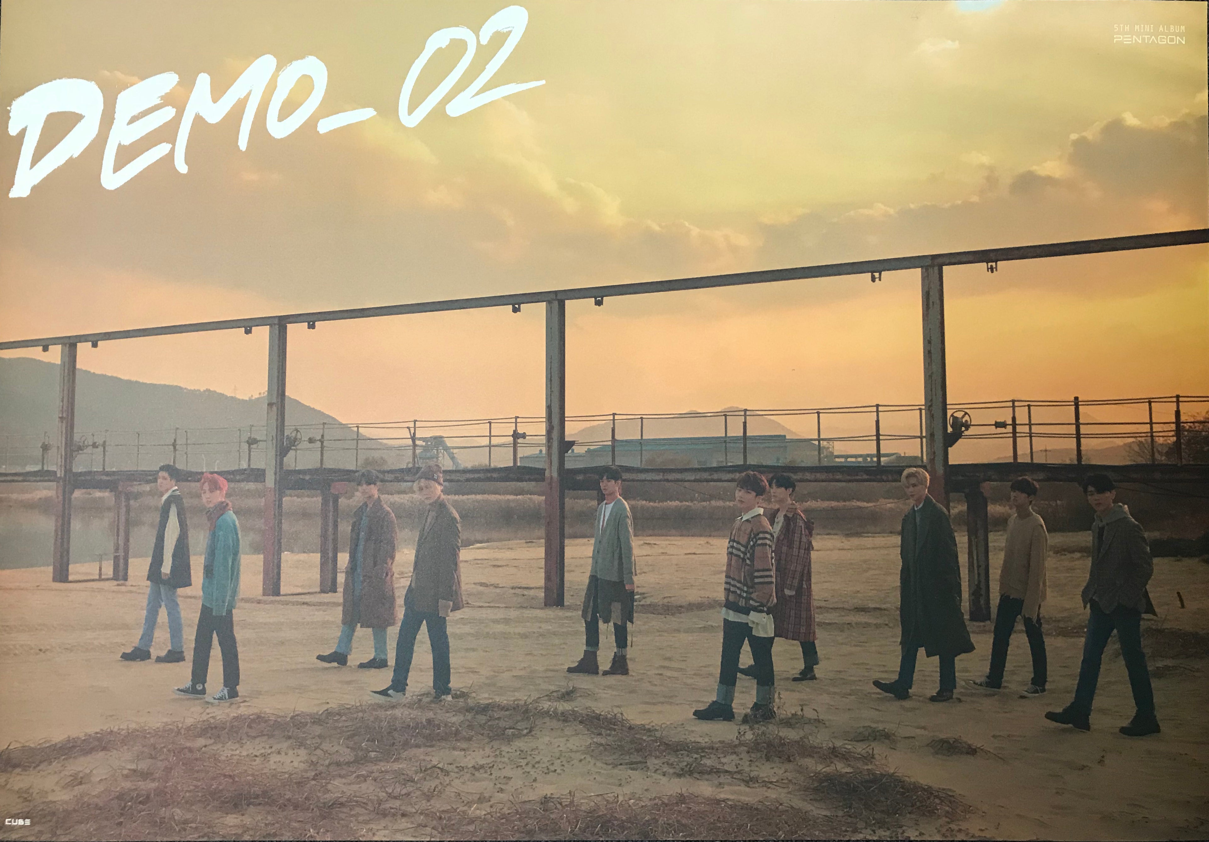 Pentagon 5th Mini Album Demo_02 Official Poster - Photo Concept 1 ...