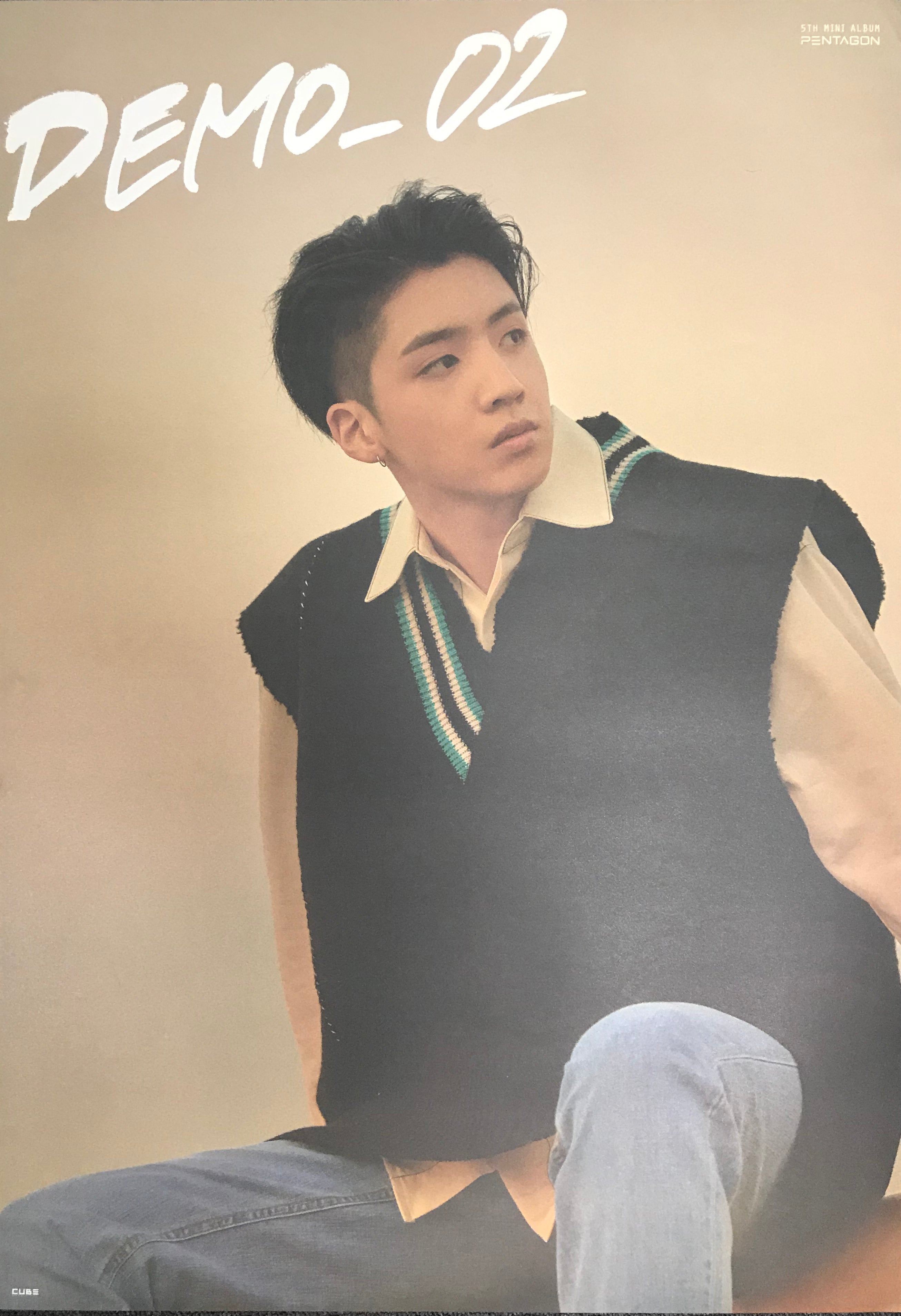 PENTAGON - Demo_02 OFFICIAL MEMBER POSTERS [LIMITED EDITION] (Select a ...