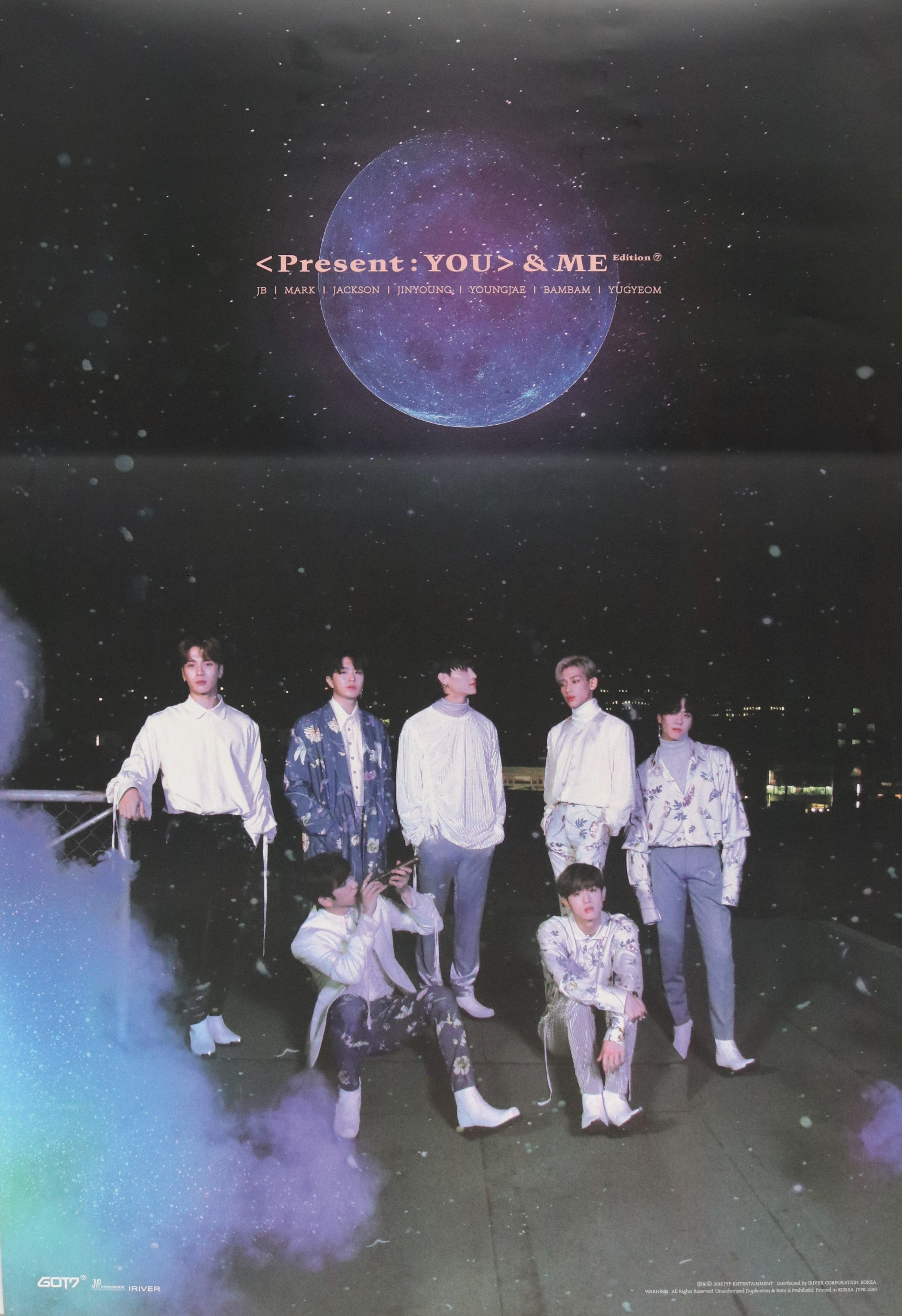 GOT7 Present You and Me Official Poster - Photo Concept 3 – Choice Music LA