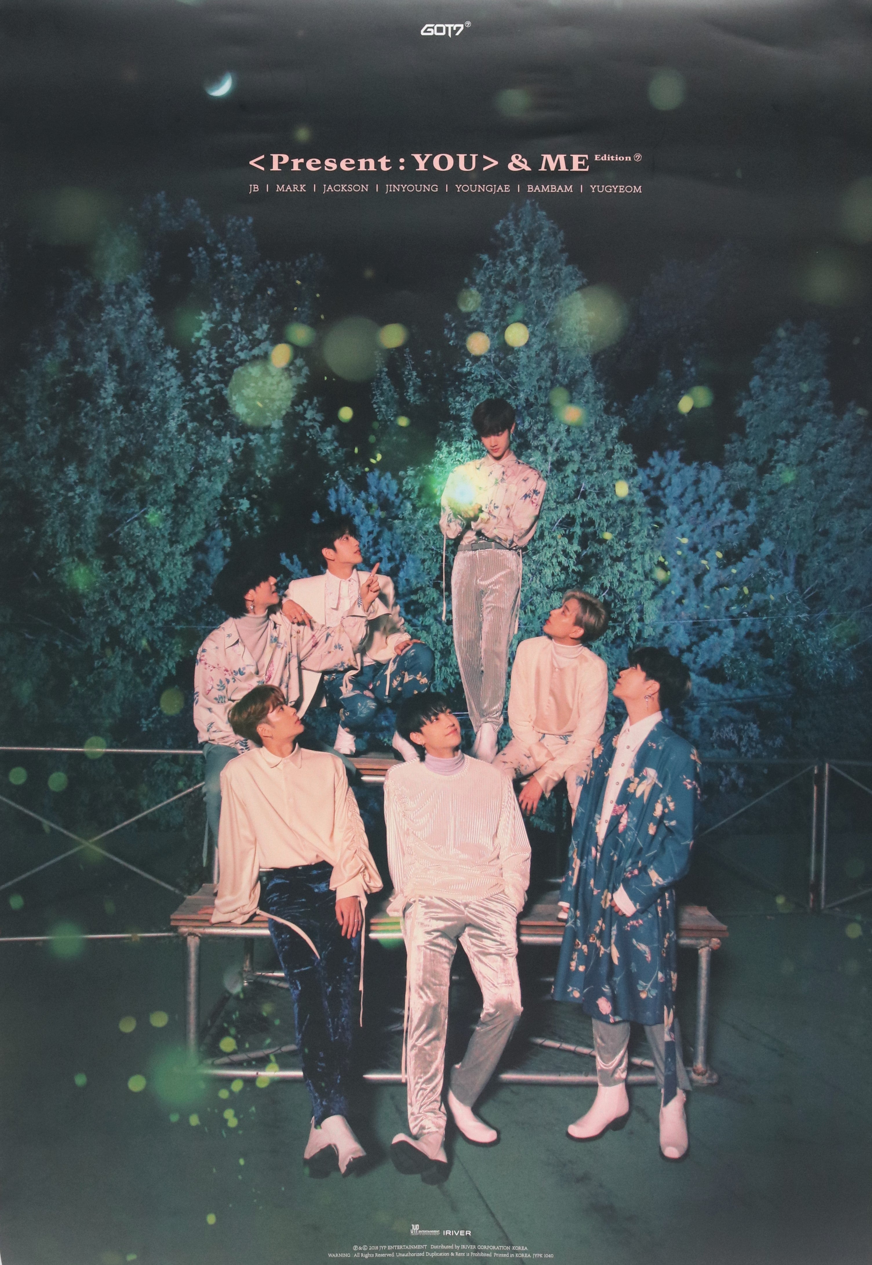 GOT7 Present You and Me Official Poster - Photo Concept 1 – Choice Music LA