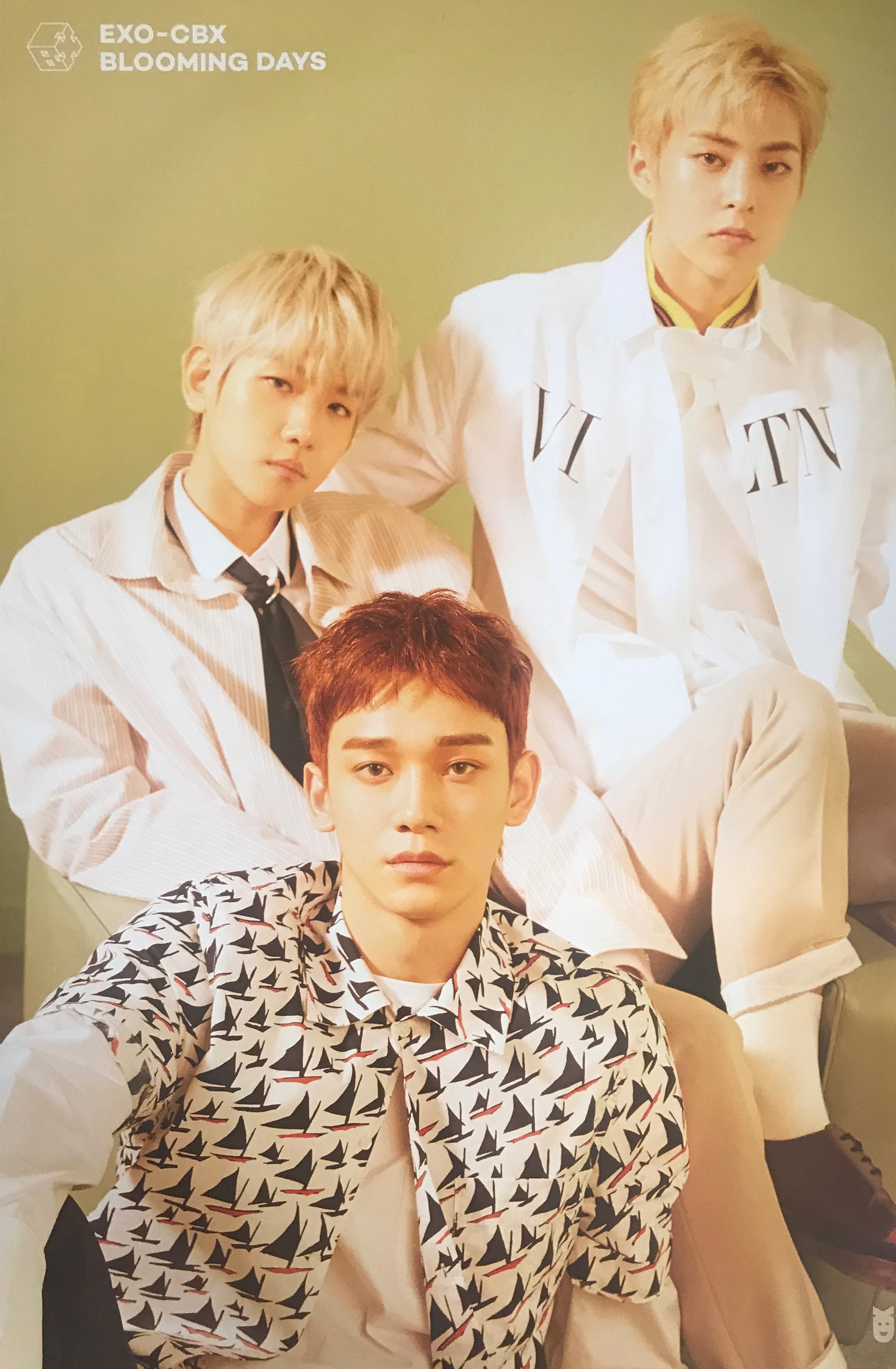 EXO-CBX 2nd Mini Album Blooming Days Official Poster - Photo Concept 1 ...