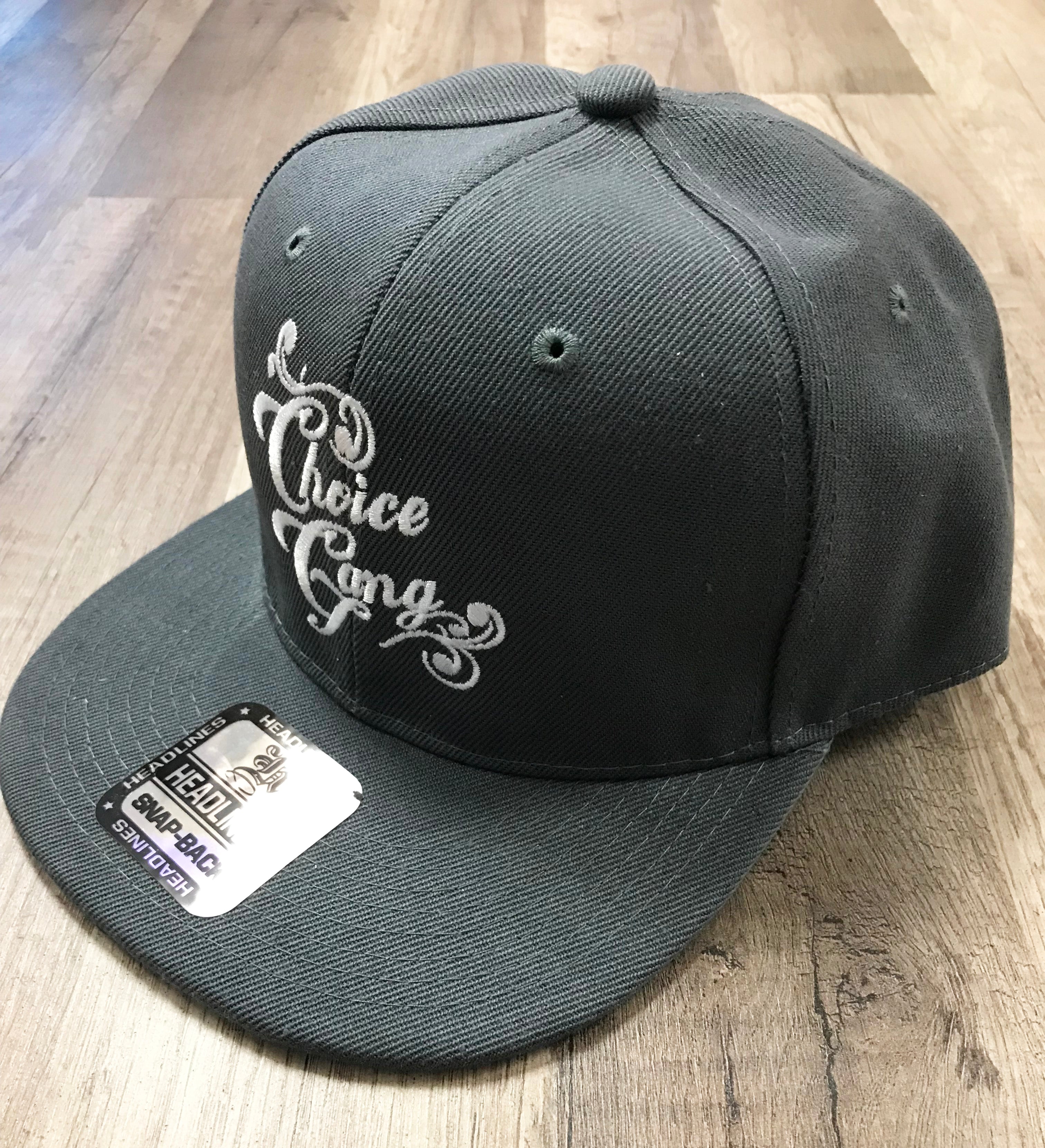 "Clique" Choice Gang Snapback - Gray – Choice Music LA