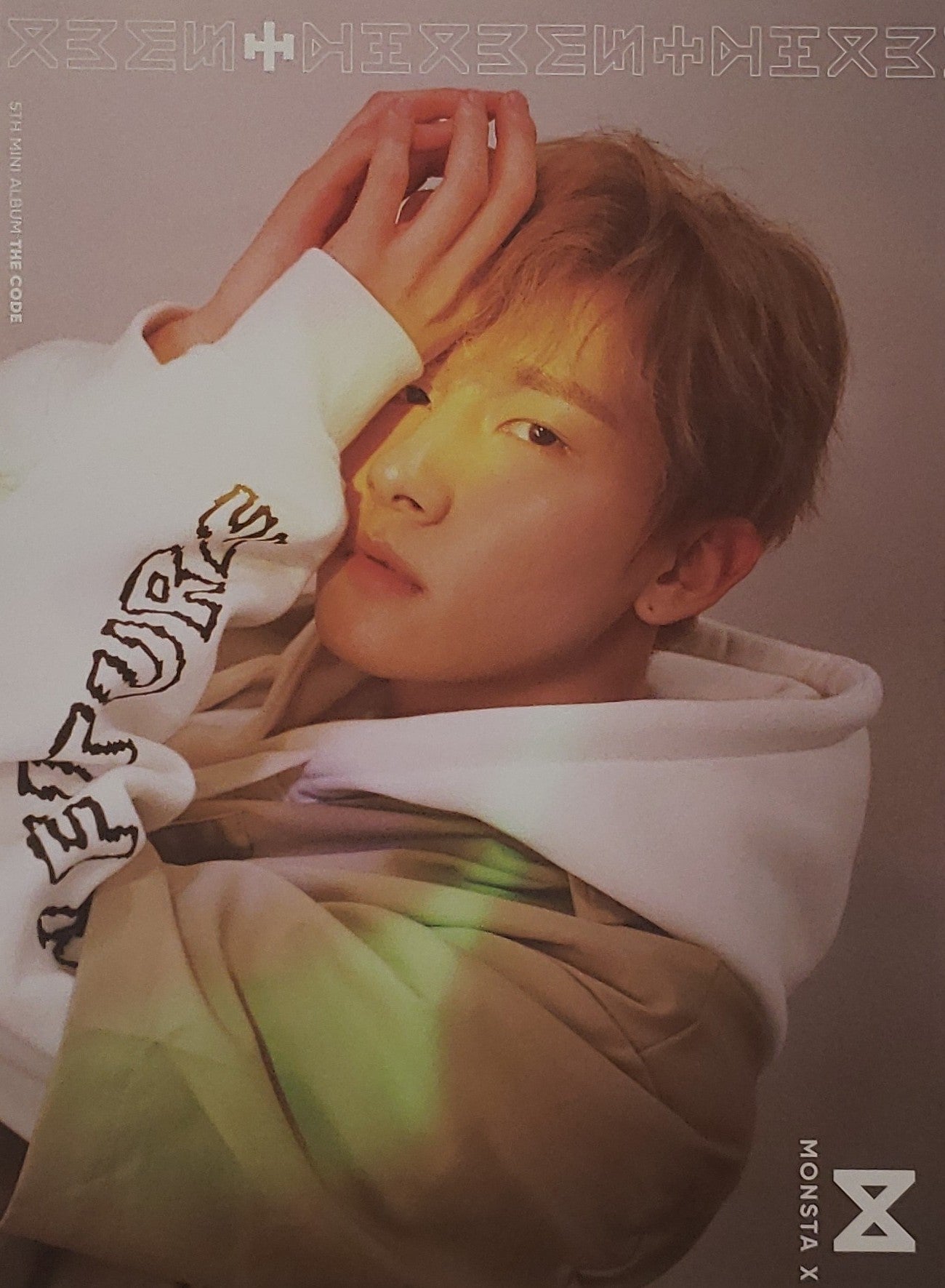 MONSTA X 5th Mini Album The Code Official Poster - Photo Concept IM ...