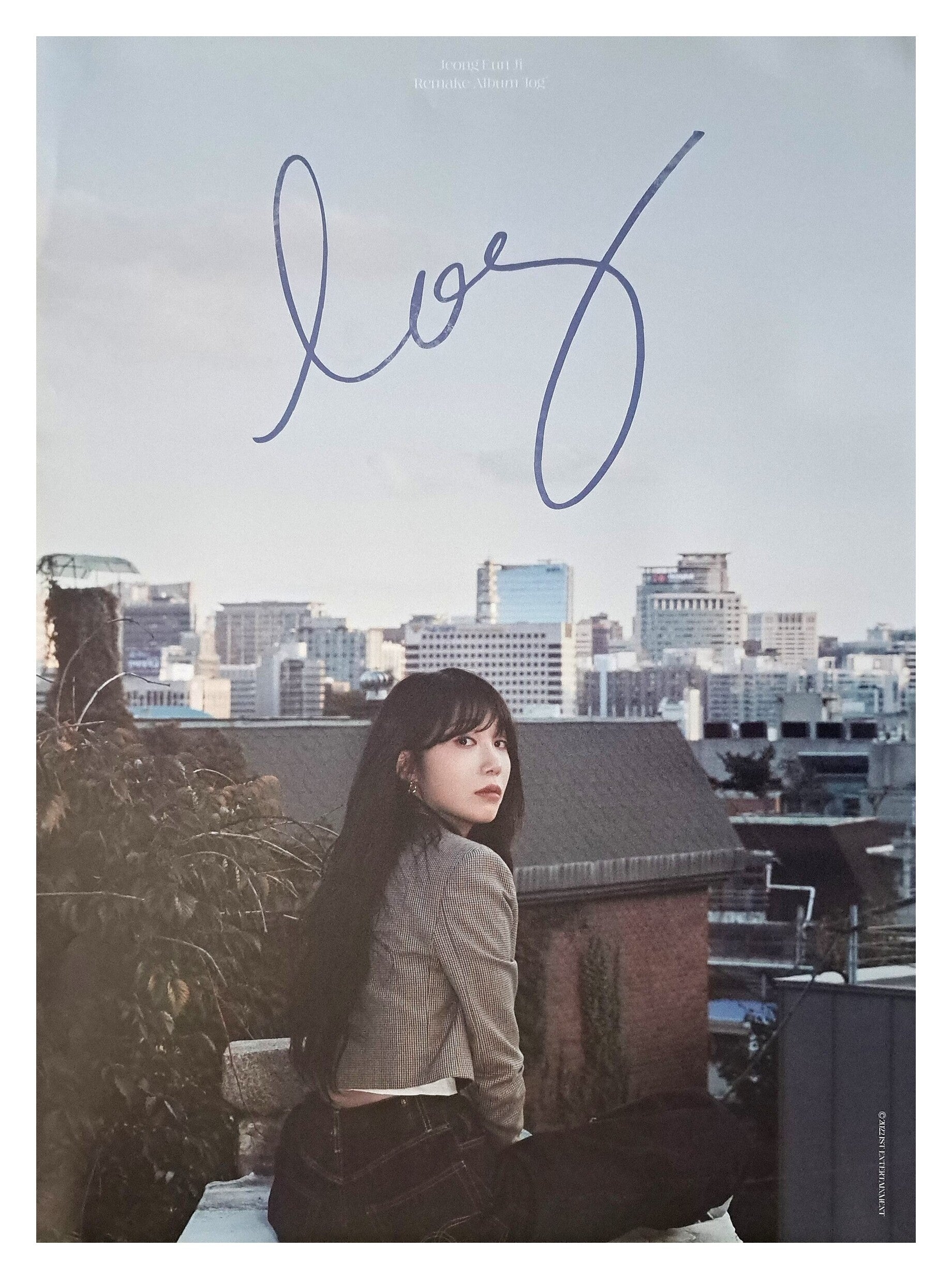 Jeong Eun Ji Remake Album log Official Poster - Photo Concept Special ...