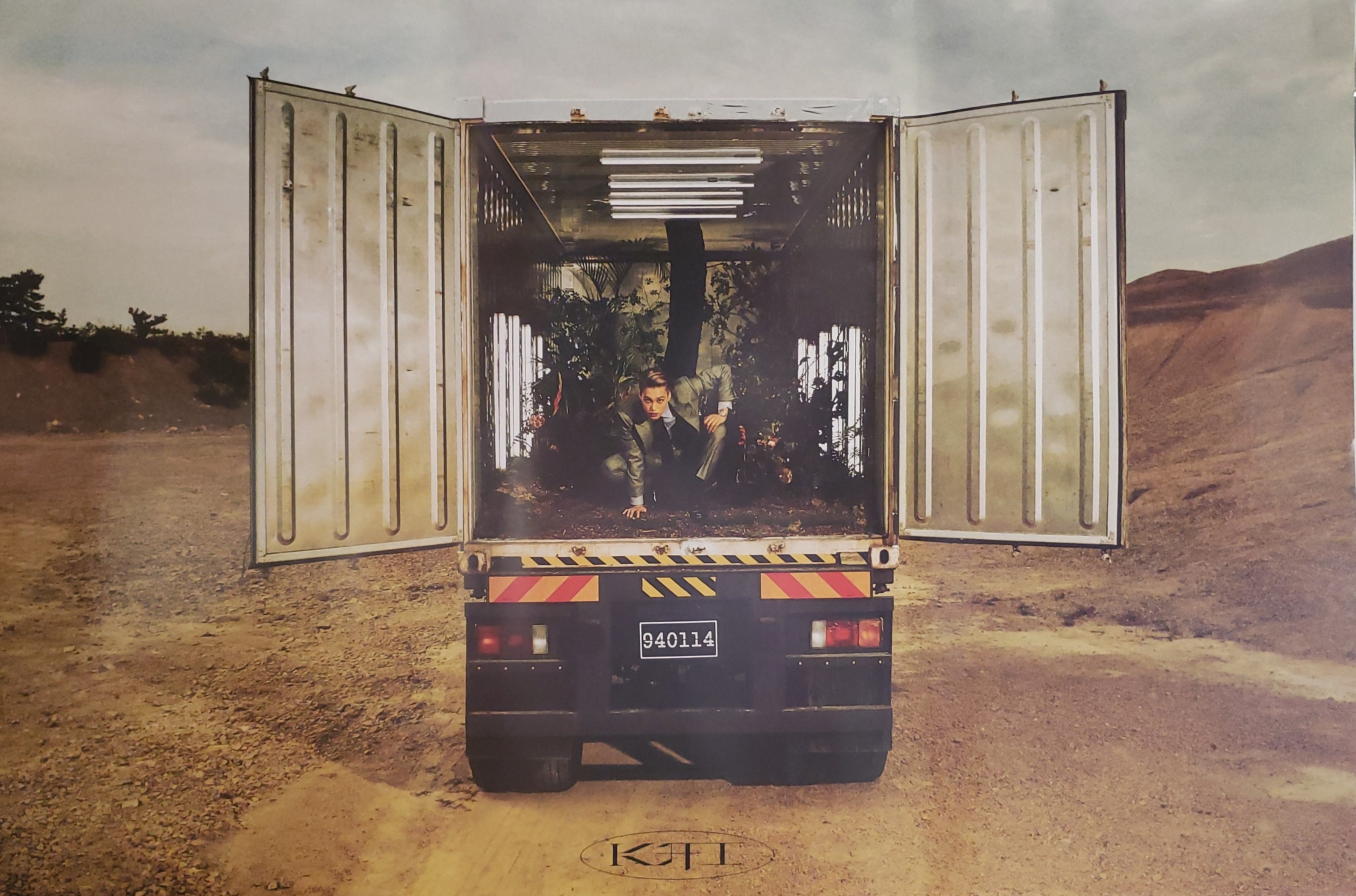 KAI 1st Mini Album KAI (开) (FLIPBOOK Ver.) Official Poster - Photo Con ...