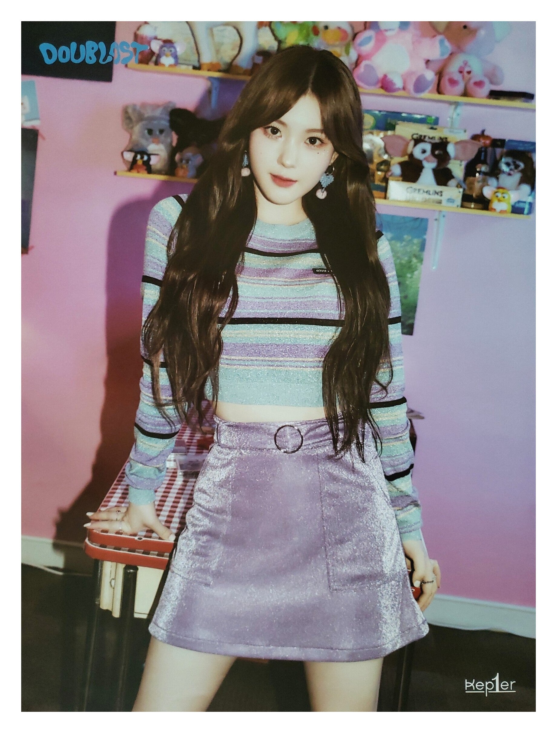 Kep1er 2nd Mini Album Doublast Official Poster - Photo Concept Chaehyu – Choice Music LA