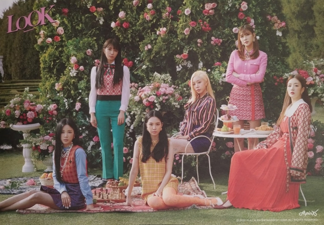 APINK 9th Mini Album LOOK Official Poster - Photo Concept 2 – Choice ...