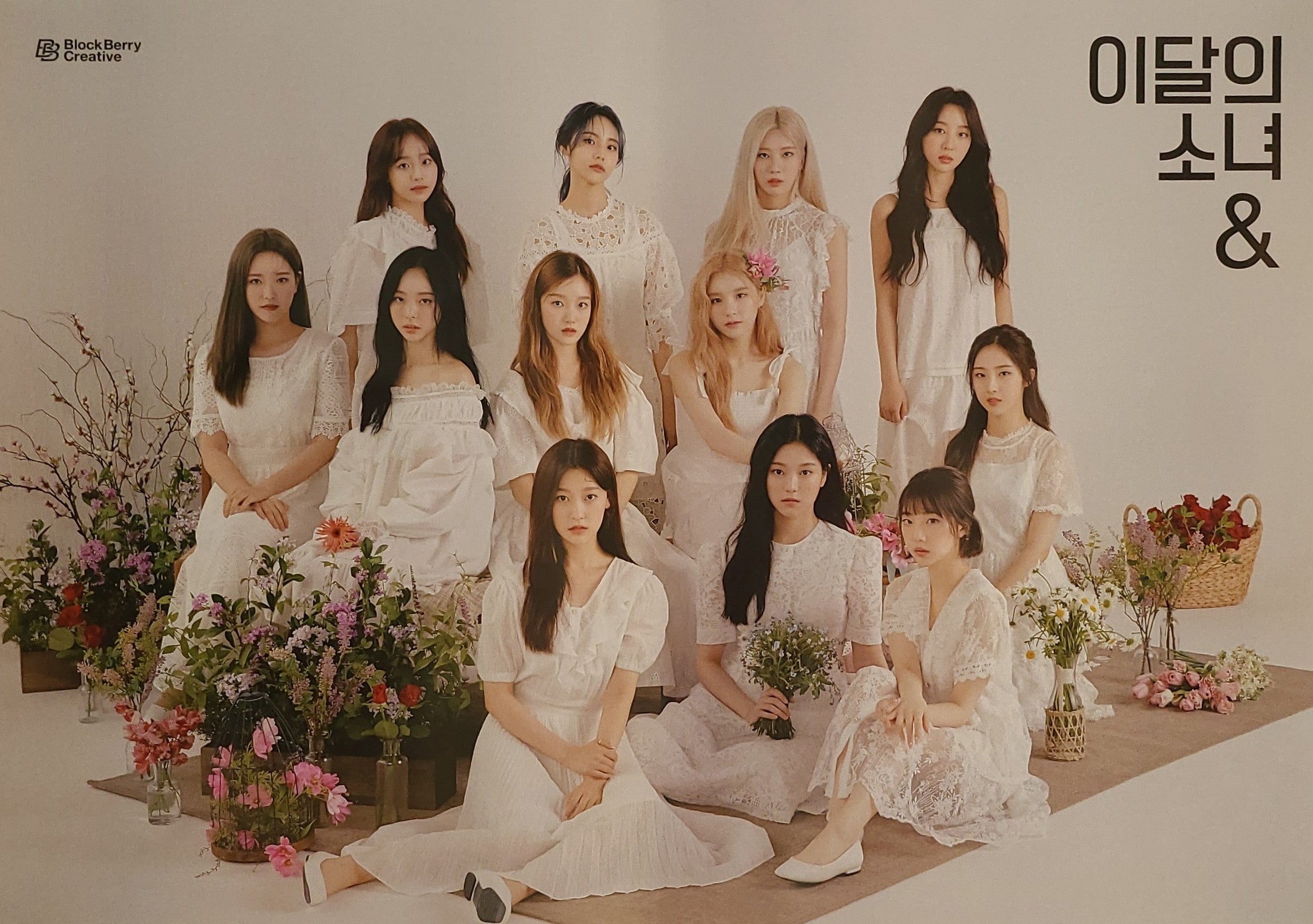 Loona 4th Mini Album "&" Official Poster - Photo Concept D – Choice ...
