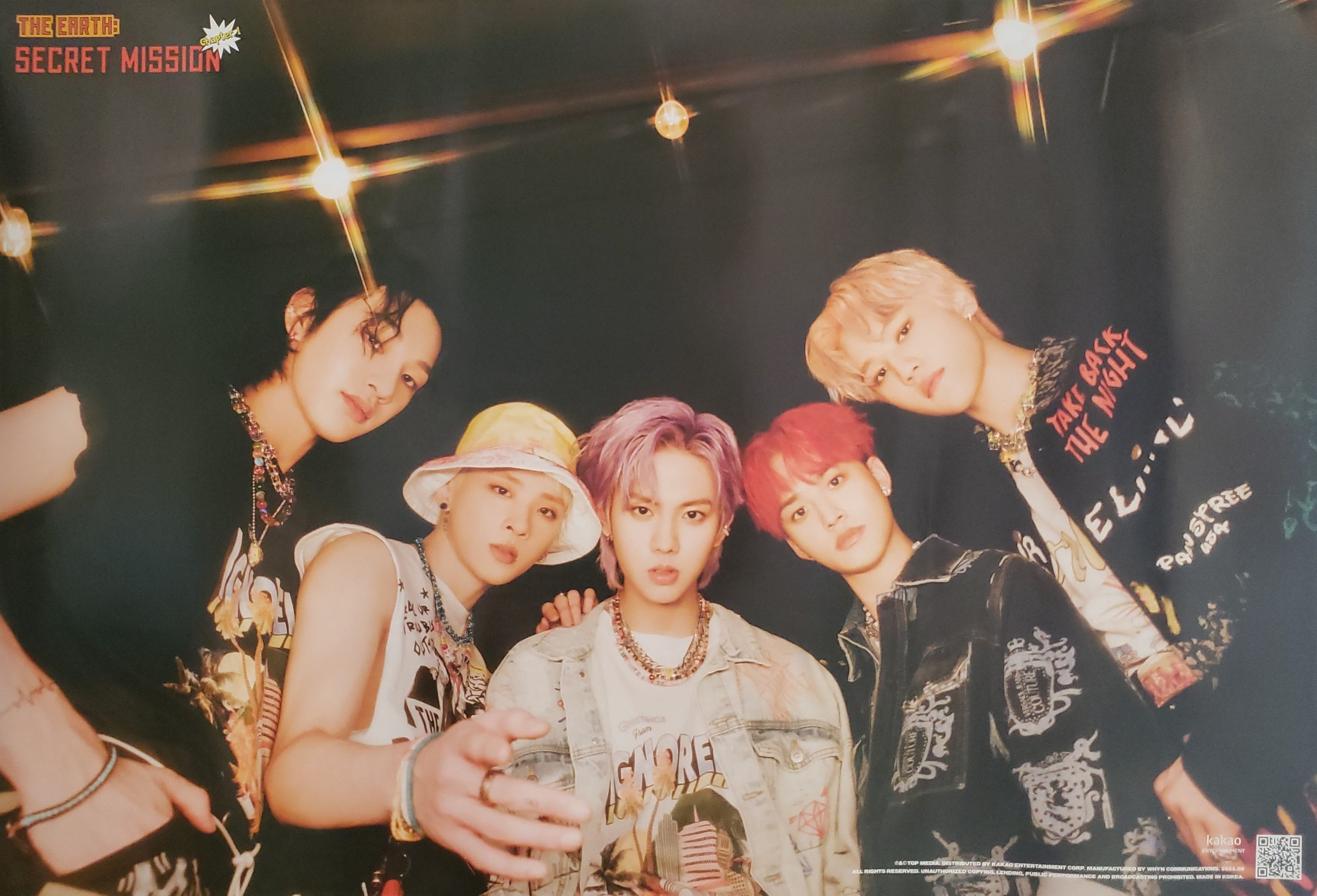 MCND 3rd Mini Album The Earth: Secret Mission Chapter 1 Official Poste ...