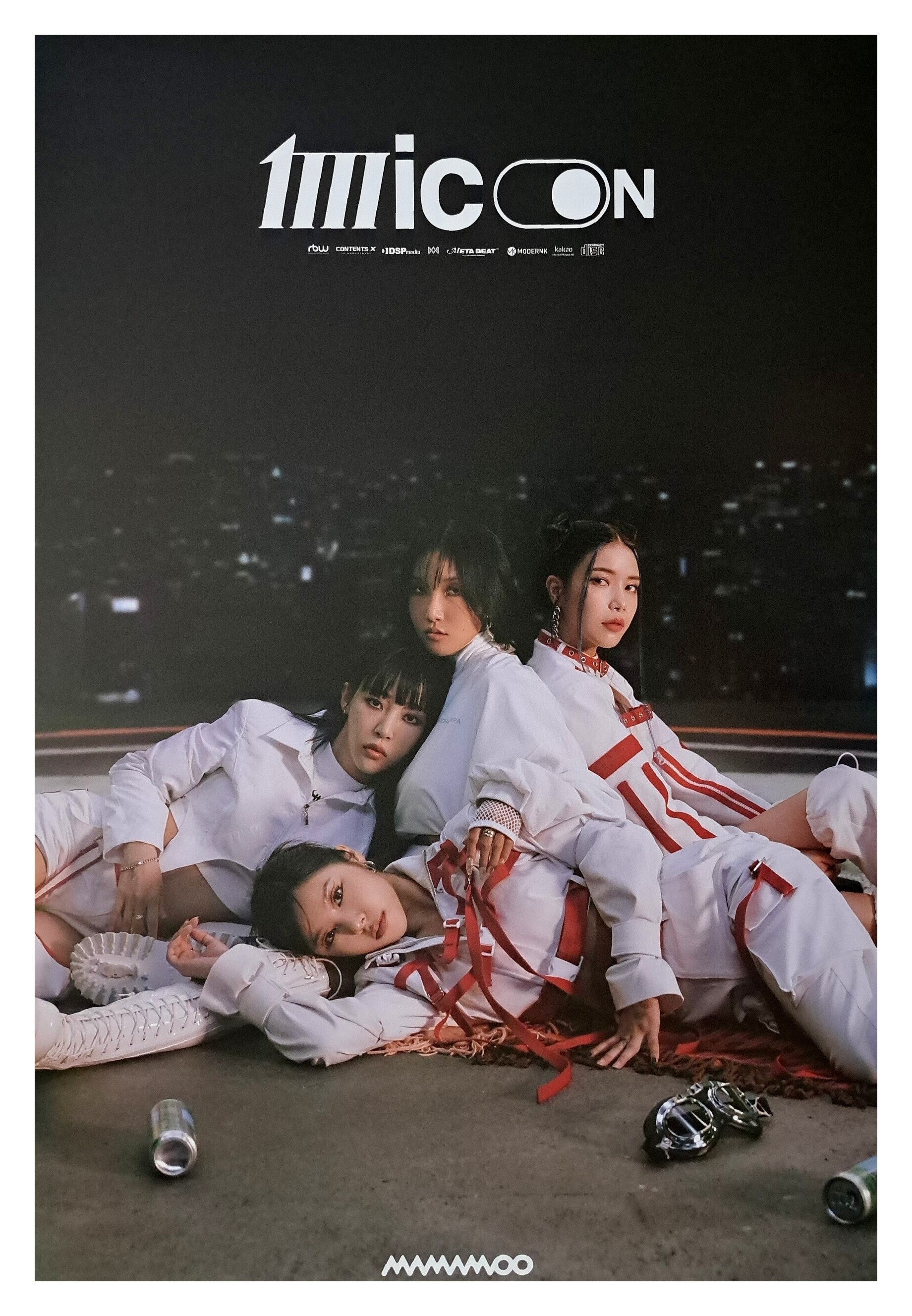 Mamamoo 12th Album Mic On (Main Ver.) Official Poster - Photo Concept ...
