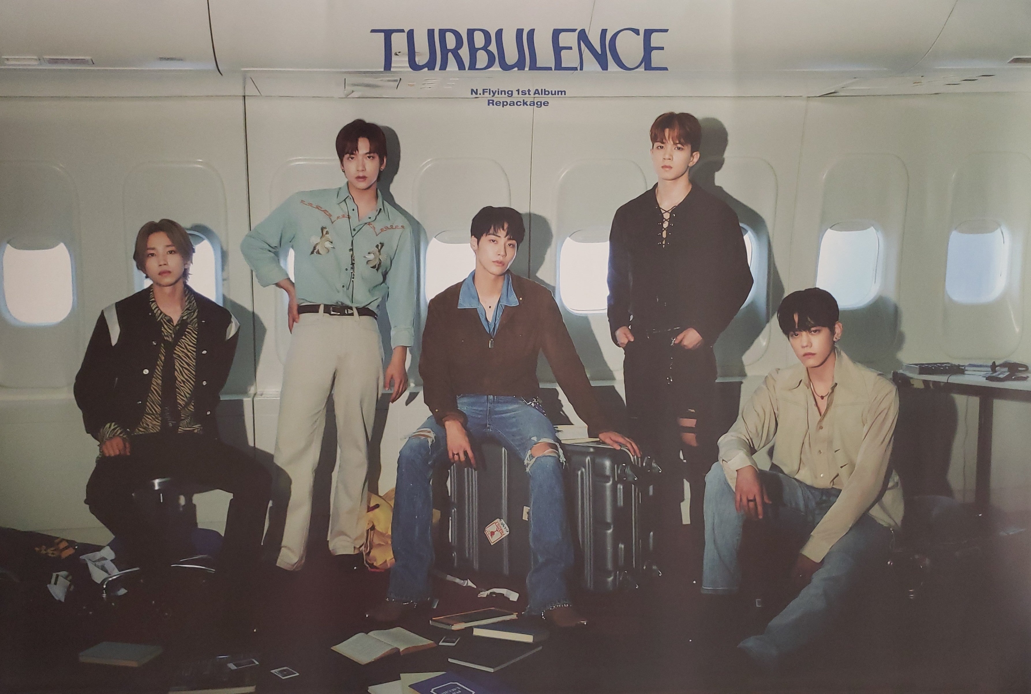 N.Flying 1st Album Repackage Turbulence Official Poster - Photo Concep ...
