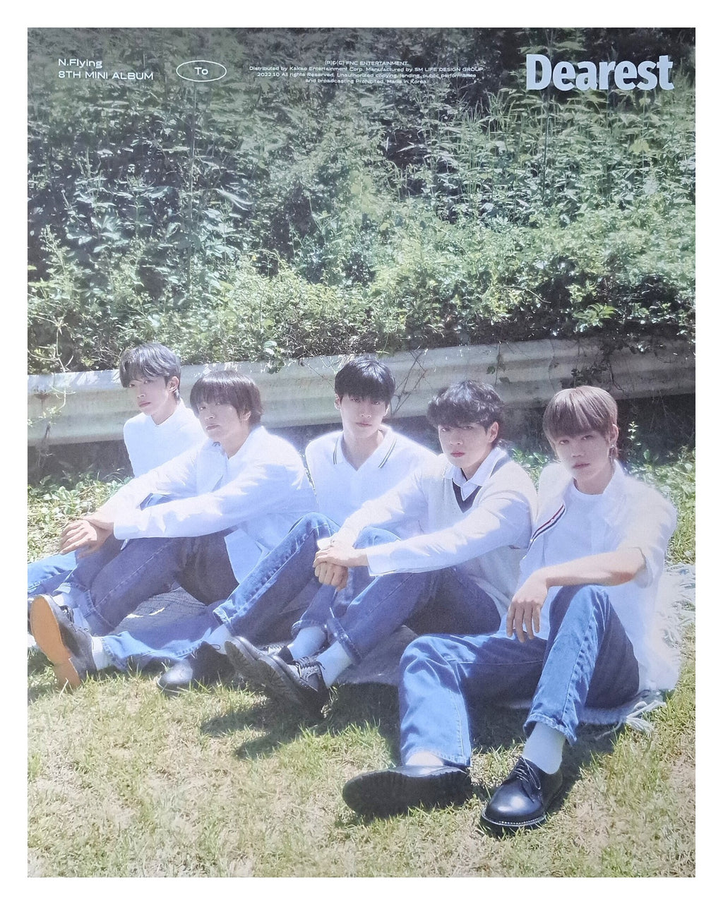 N.Flying 8th Mini Album Dearest Official Poster - Photo Concept To ...