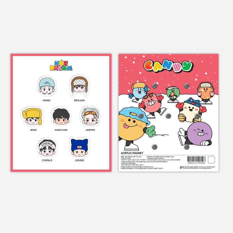NCT Dream Candy Official Merchandise - Acrylic Magnet – Choice Music LA