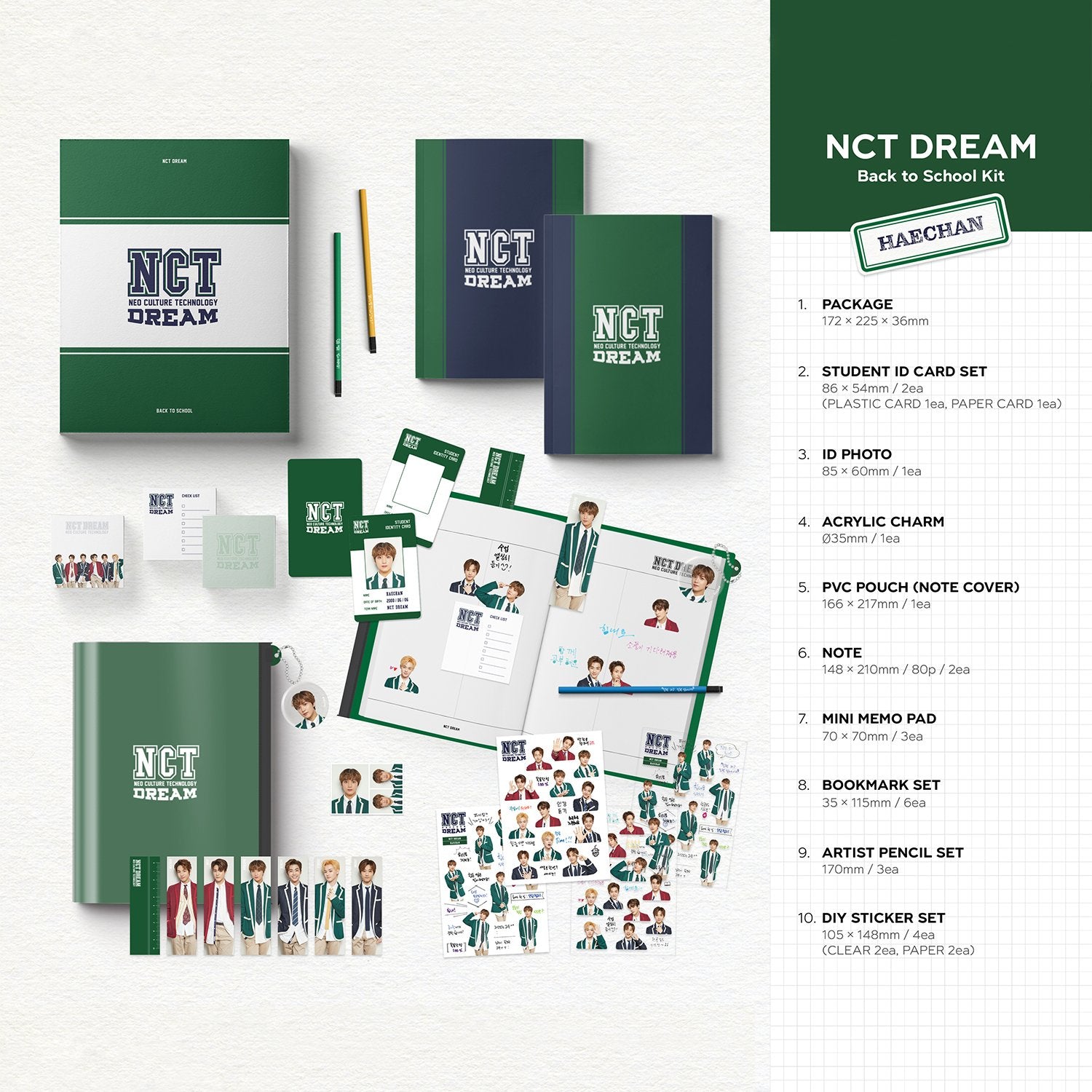 NCT Dream Back to School Kit 2019 – Choice Music LA