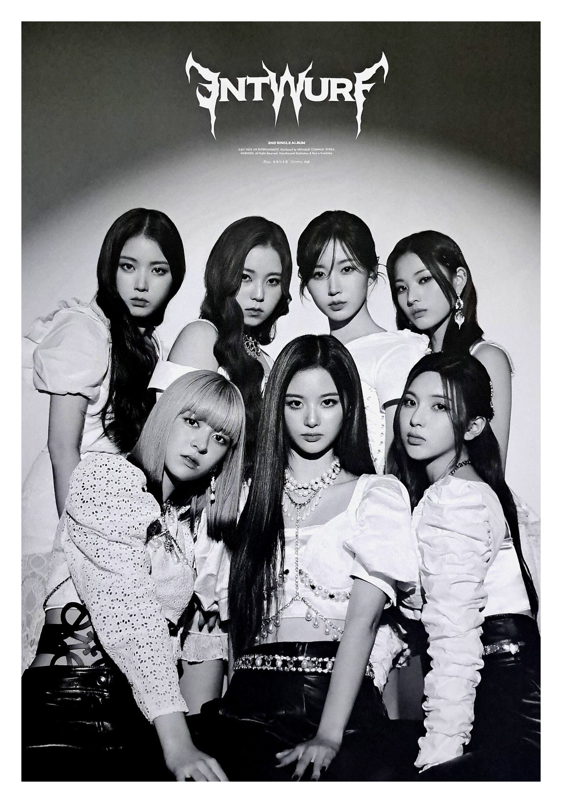 NMIXX 2nd Single Album ENTWURF (Limited Ver) Official Poster - Photo C ...