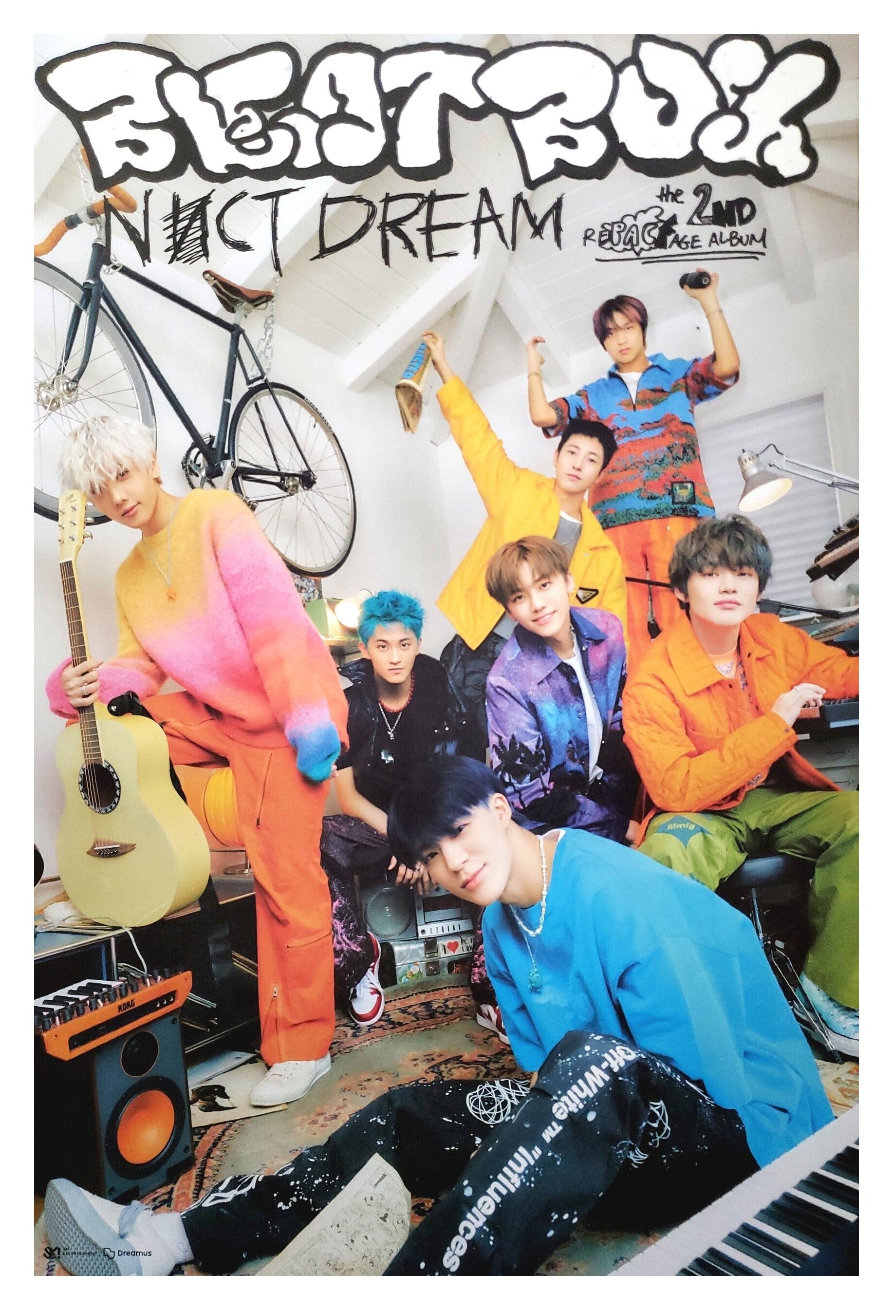 NCT Dream 2nd Album Repackage Beatbox Official Poster - Photo Concept ...