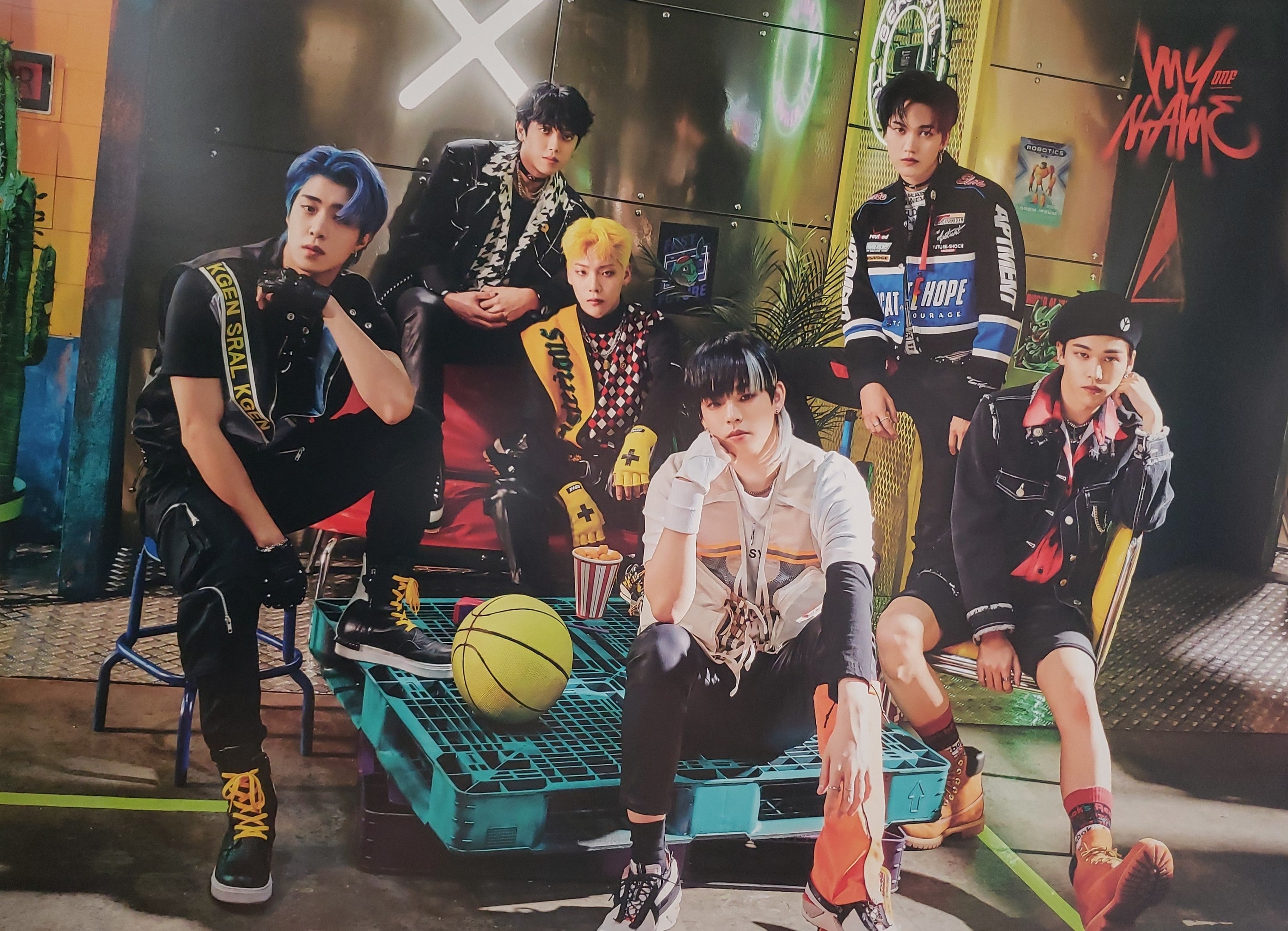 ONF 1st Album ONF:My Name Official Poster - Photo Concept A – Choice ...