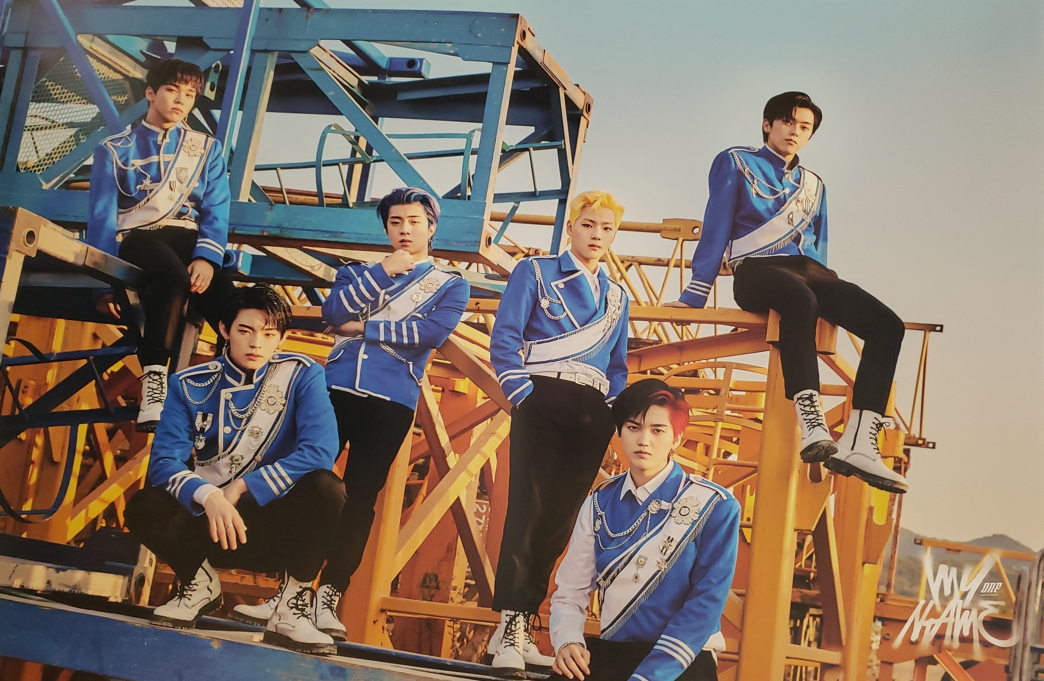 ONF 1st Album ONF:My Name Official Poster - Photo Concept C – Choice ...