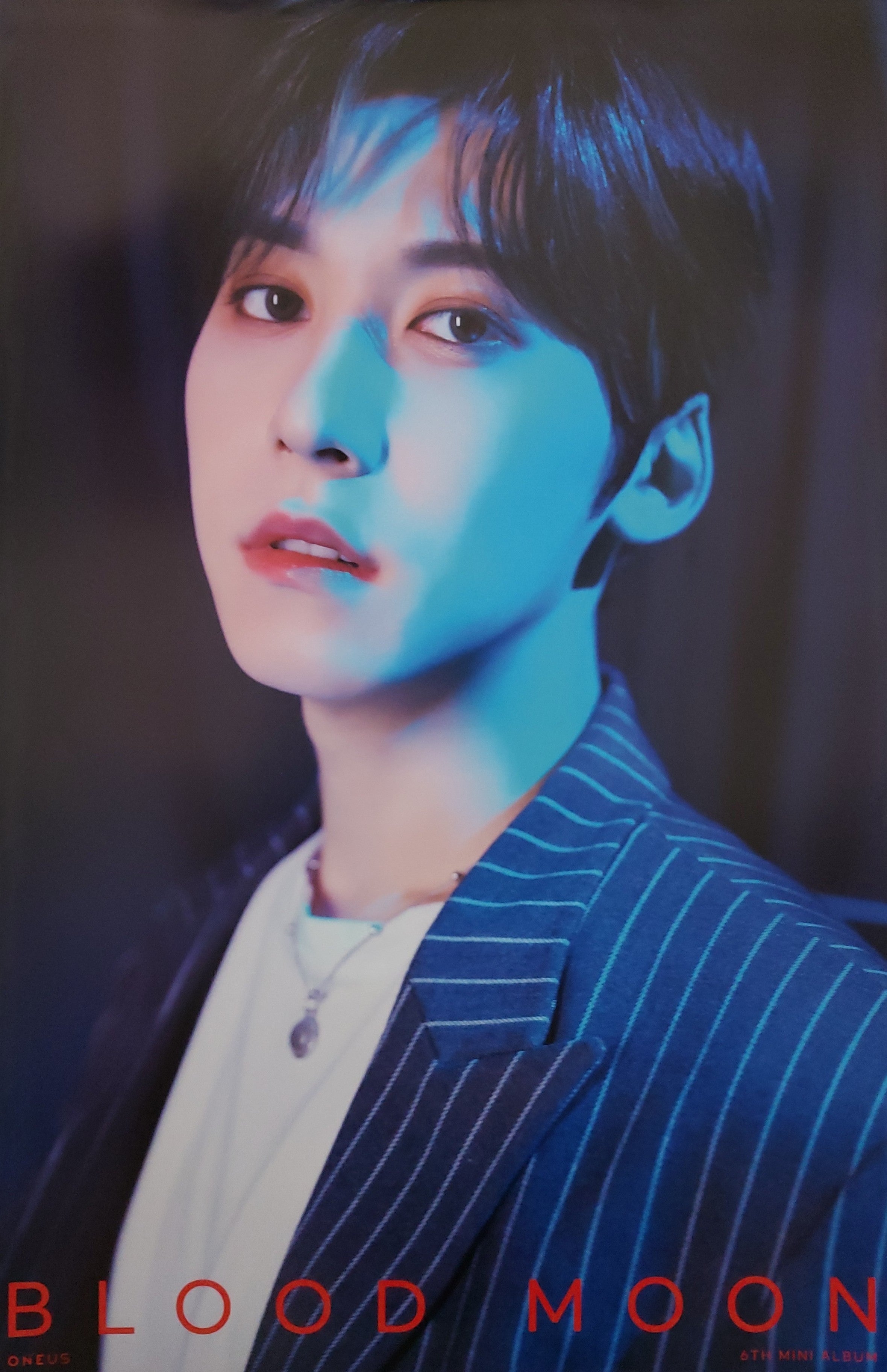 Oneus 6th Mini Album Blood Moon Official Poster - Photo Concept Keonhe ...