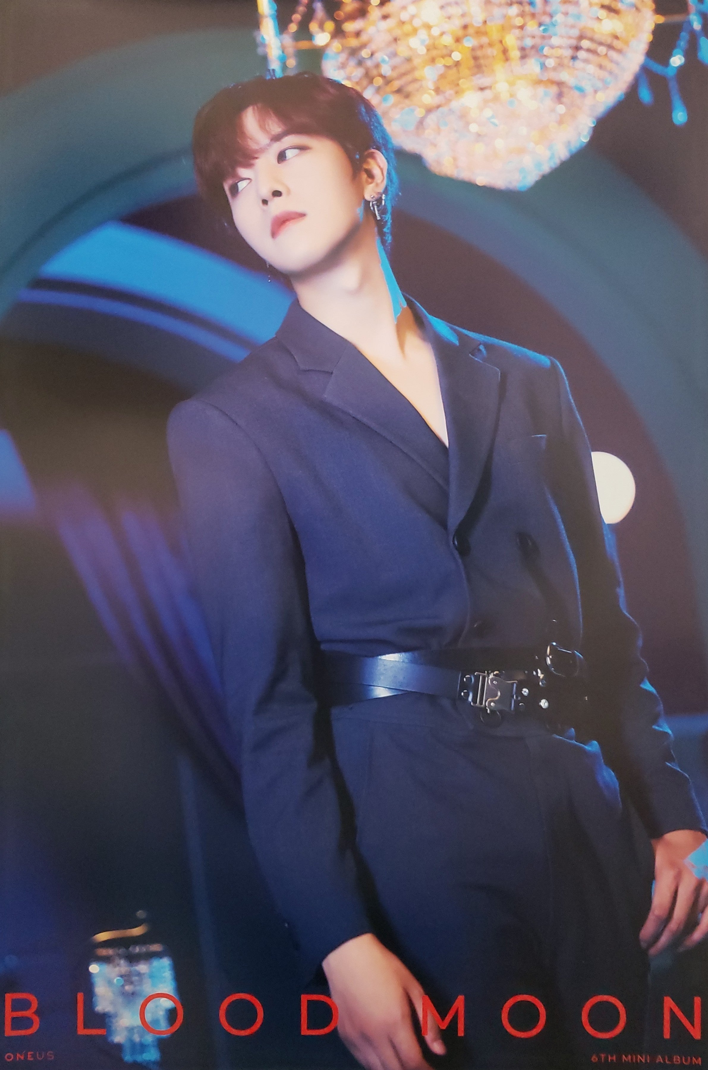 Oneus 6th Mini Album Blood Moon Official Poster - Photo Concept Ravn ...